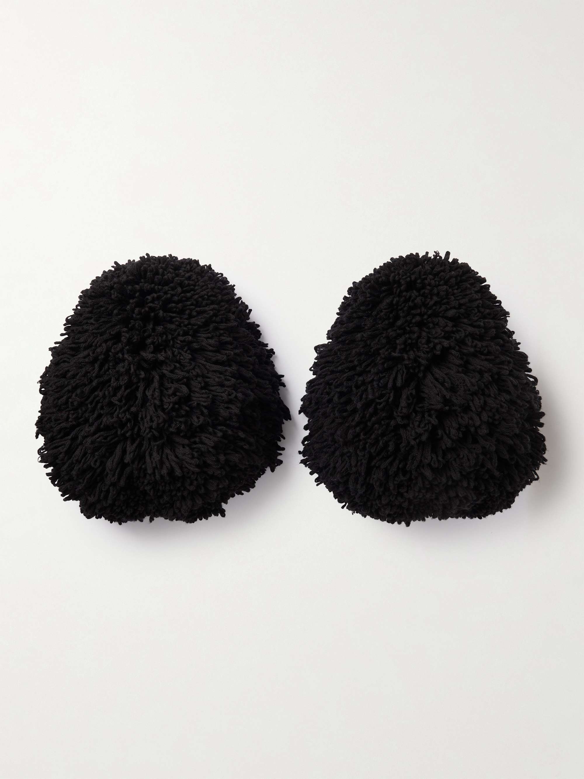 ALAÏA Bubble wool-blend cuffs | NET-A-PORTER