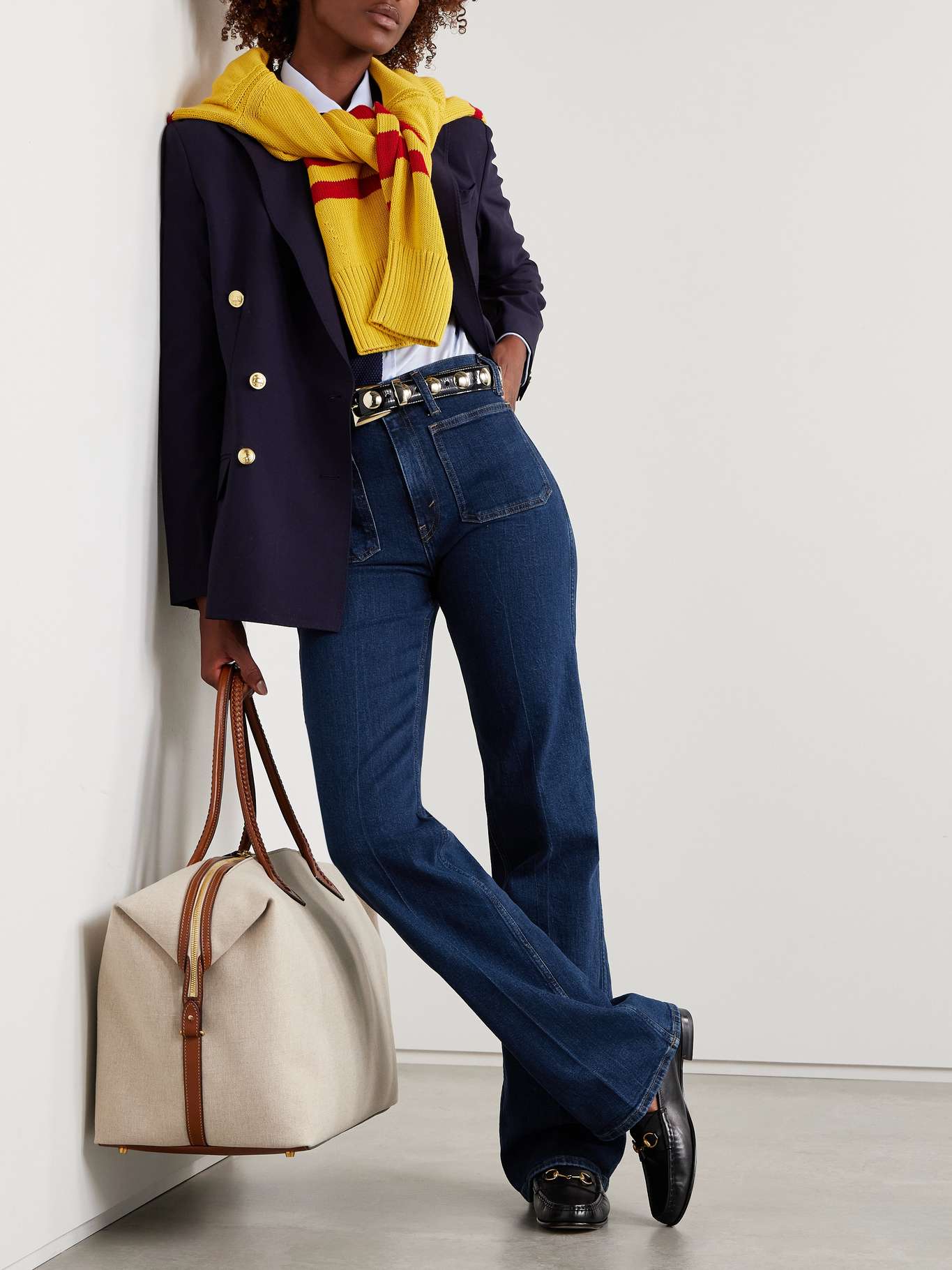 POLO RALPH LAUREN Jenn high-rise flared jeans | NET-A-PORTER