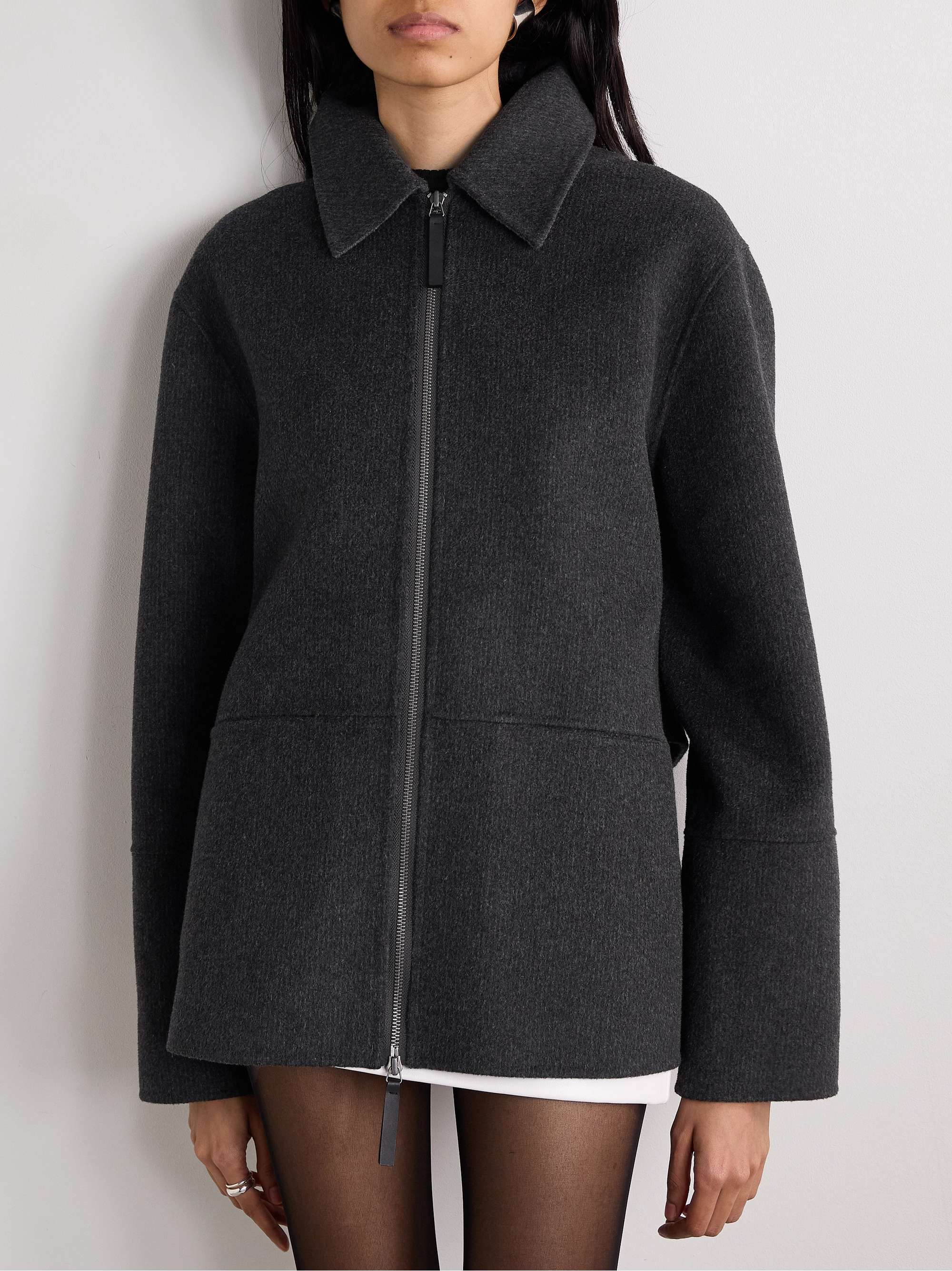 PROENZA SCHOULER WHITE LABEL Poppy wool-blend jacket | NET-A-PORTER