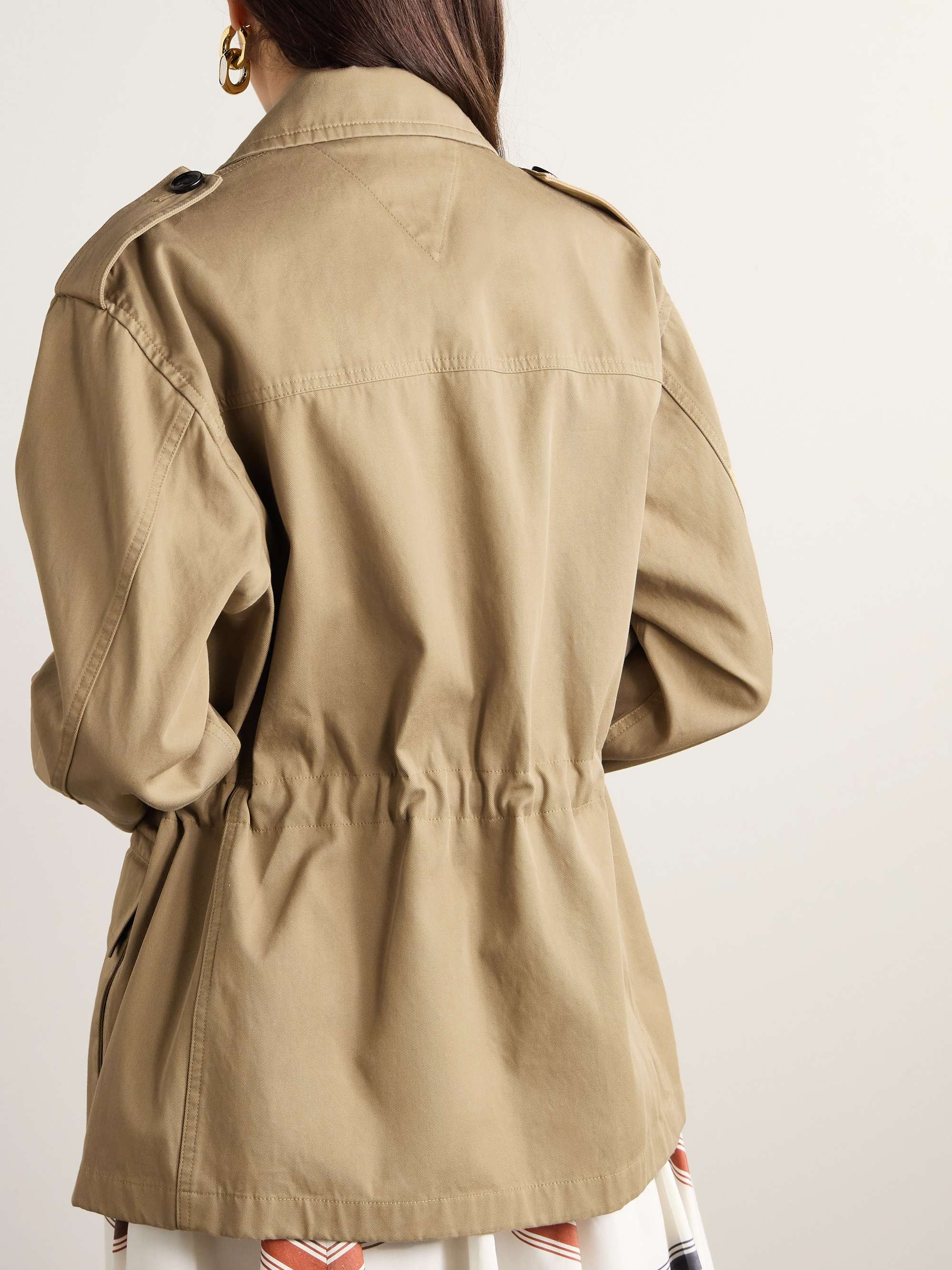 BOTTEGA VENETA Cotton-drill jacket | NET-A-PORTER