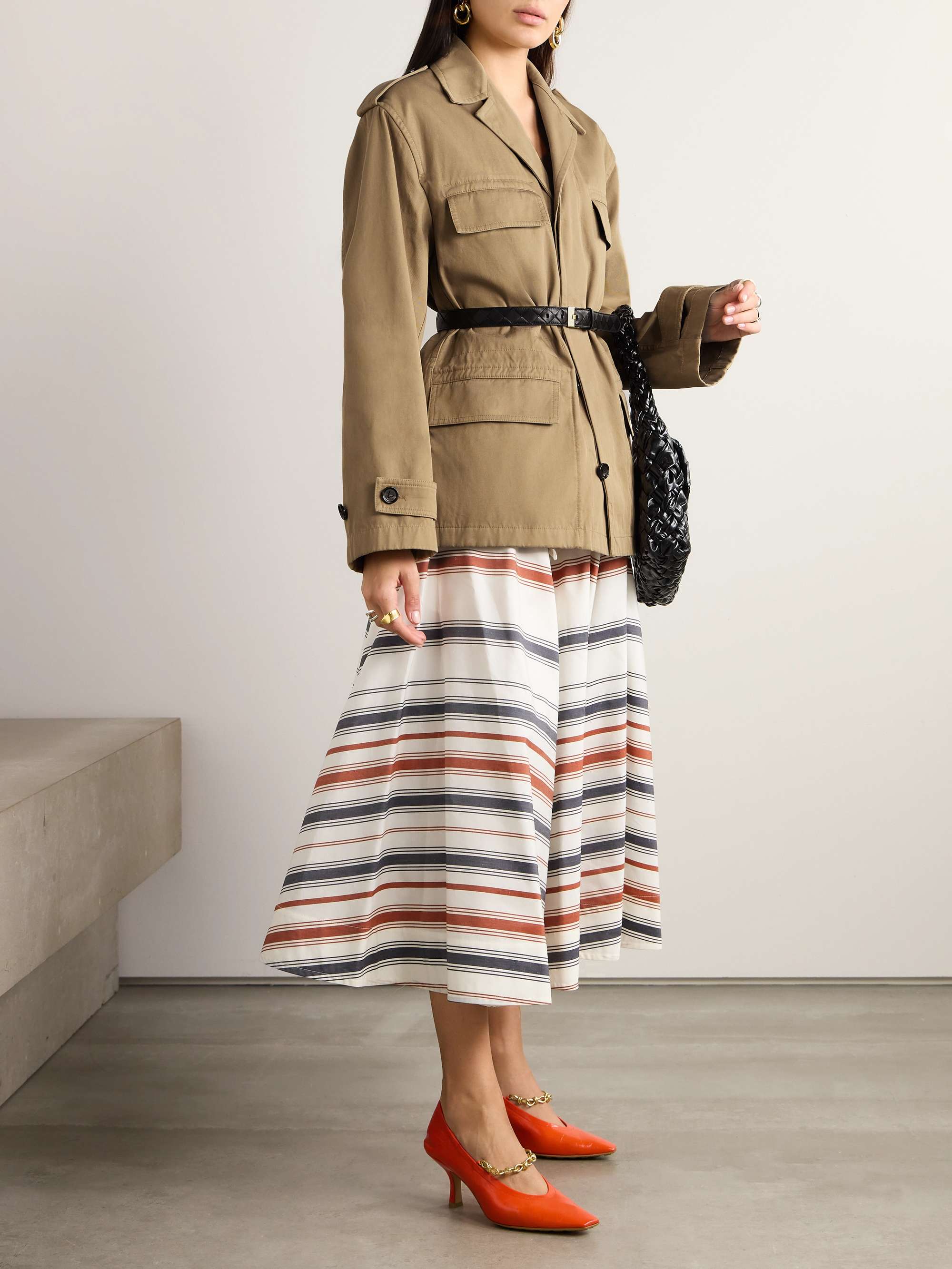 BOTTEGA VENETA Cotton-drill jacket | NET-A-PORTER