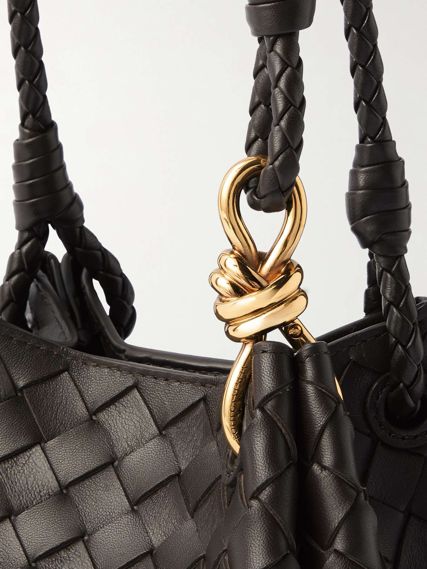 BOTTEGA VENETA Parachute small Intrecciato leather shoulder bag | NET-A ...