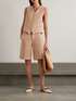 TOD'S Pleated stretch-cotton shorts | NET-A-PORTER