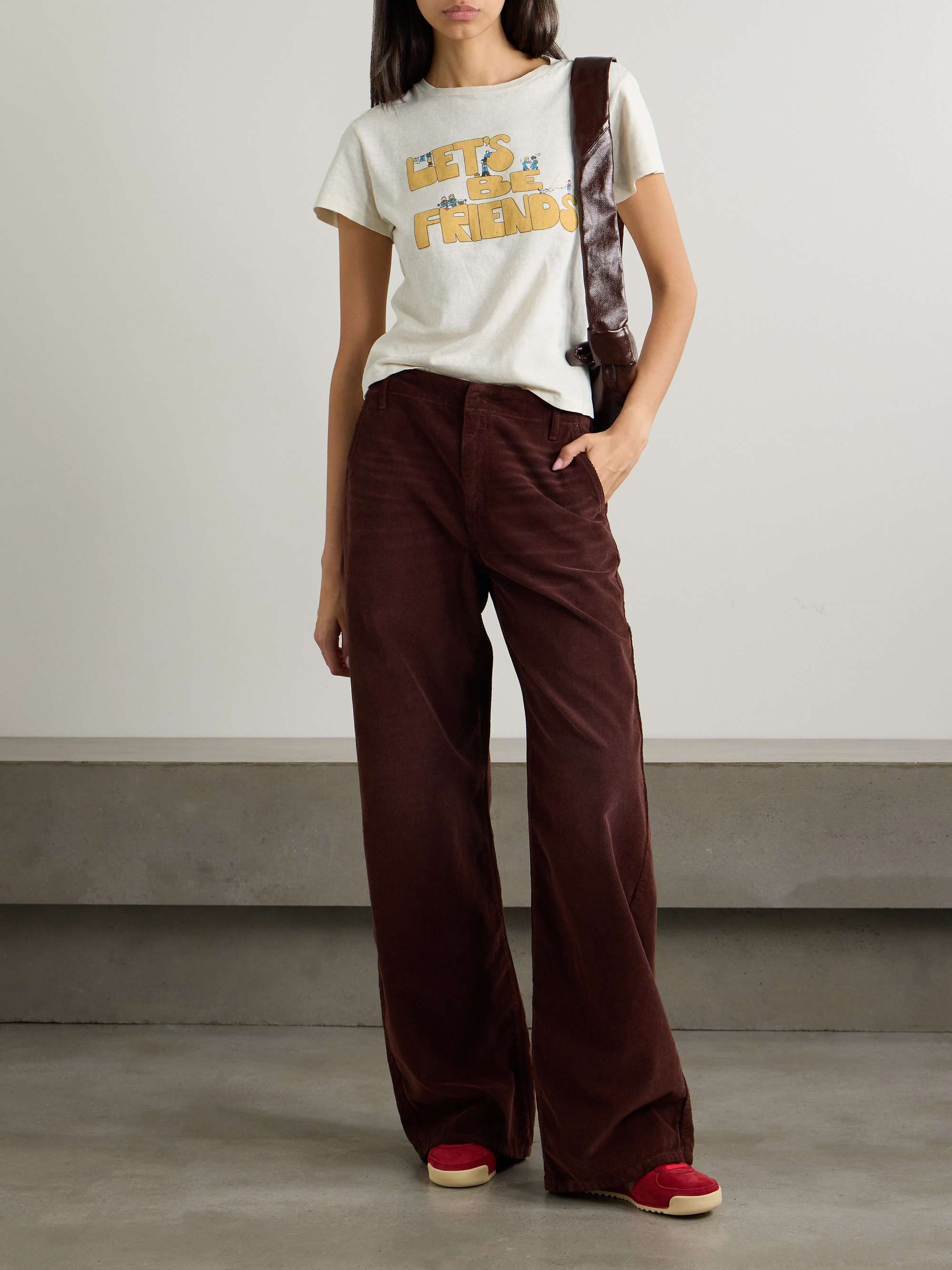 RE/DONE Printed cotton-jersey T-shirt | NET-A-PORTER