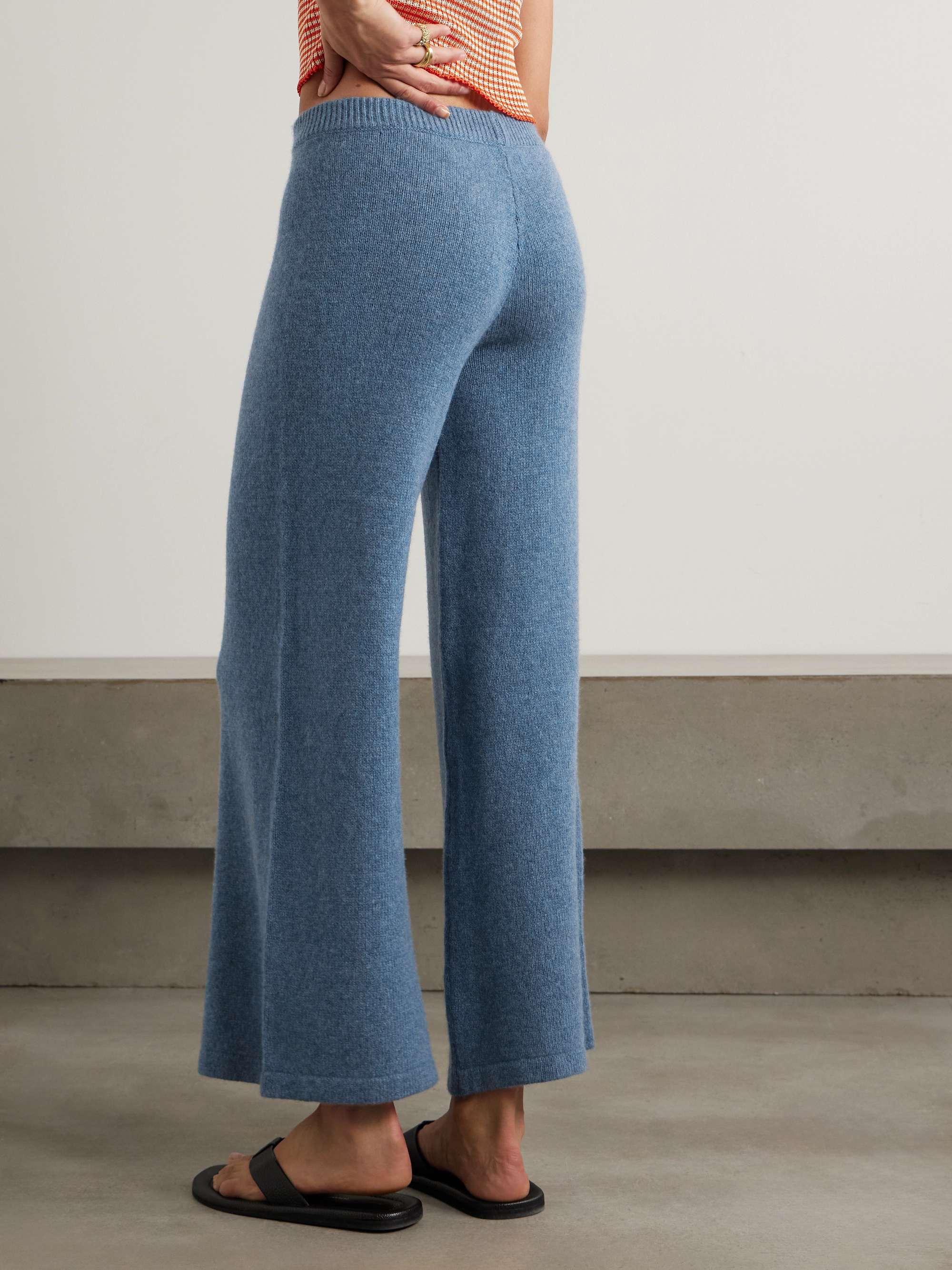 SUZIE KONDI Zephyra cashmere wide-leg pants | NET-A-PORTER
