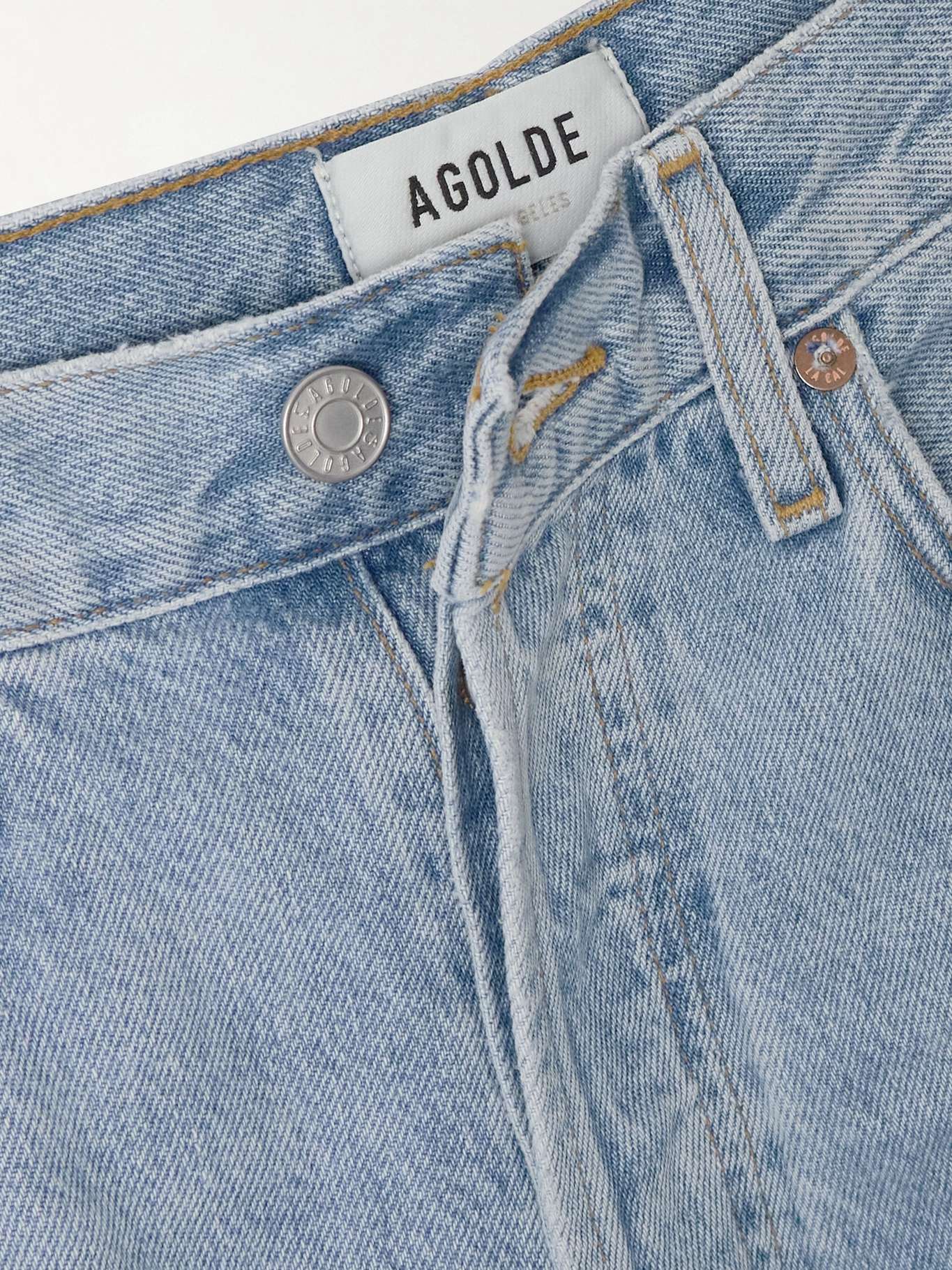 AGOLDE Dame high-rise wide-leg jeans | NET-A-PORTER