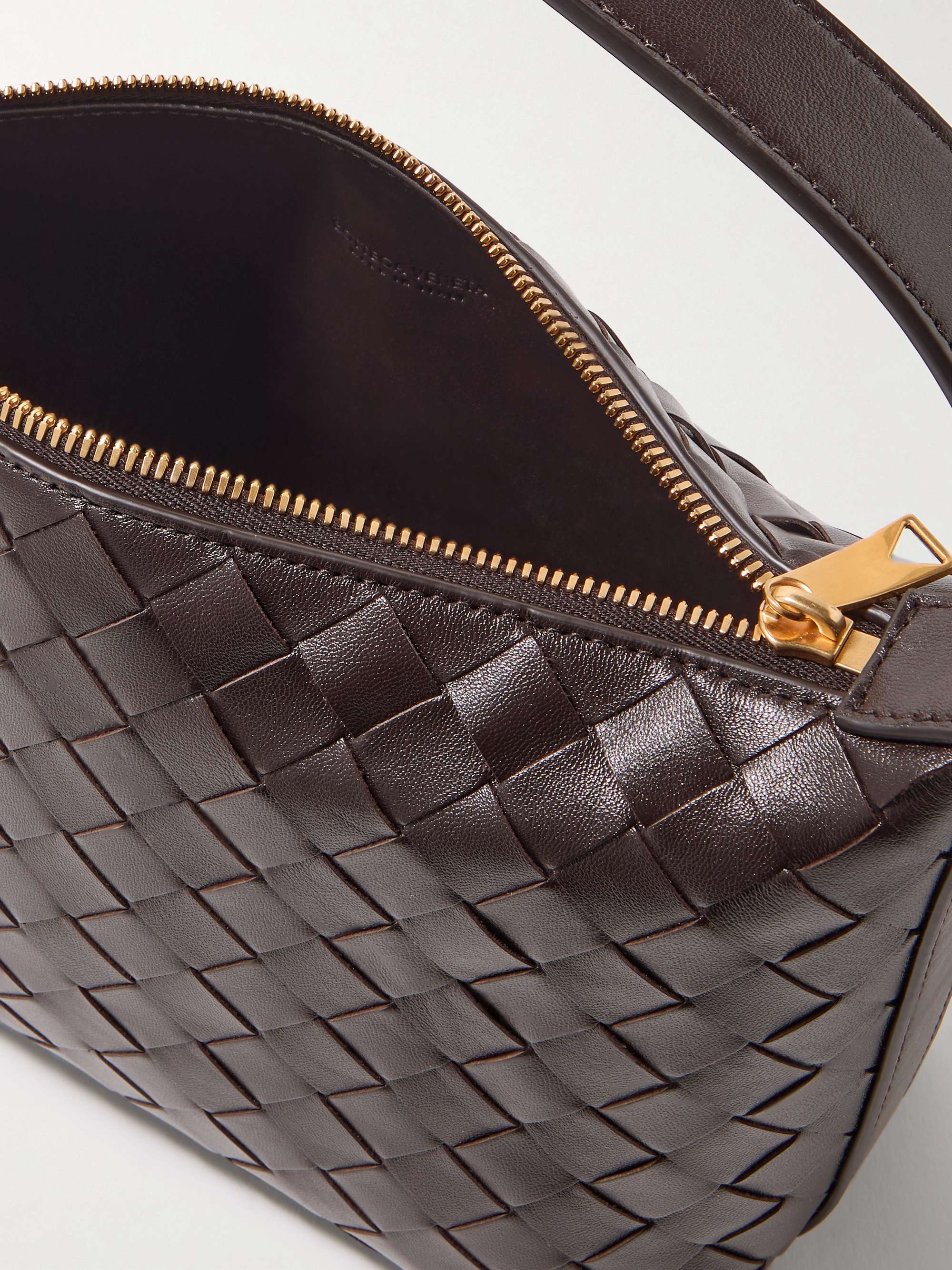 BOTTEGA VENETA Mini Wallace intrecciato leather shoulder bag | NET-A-PORTER