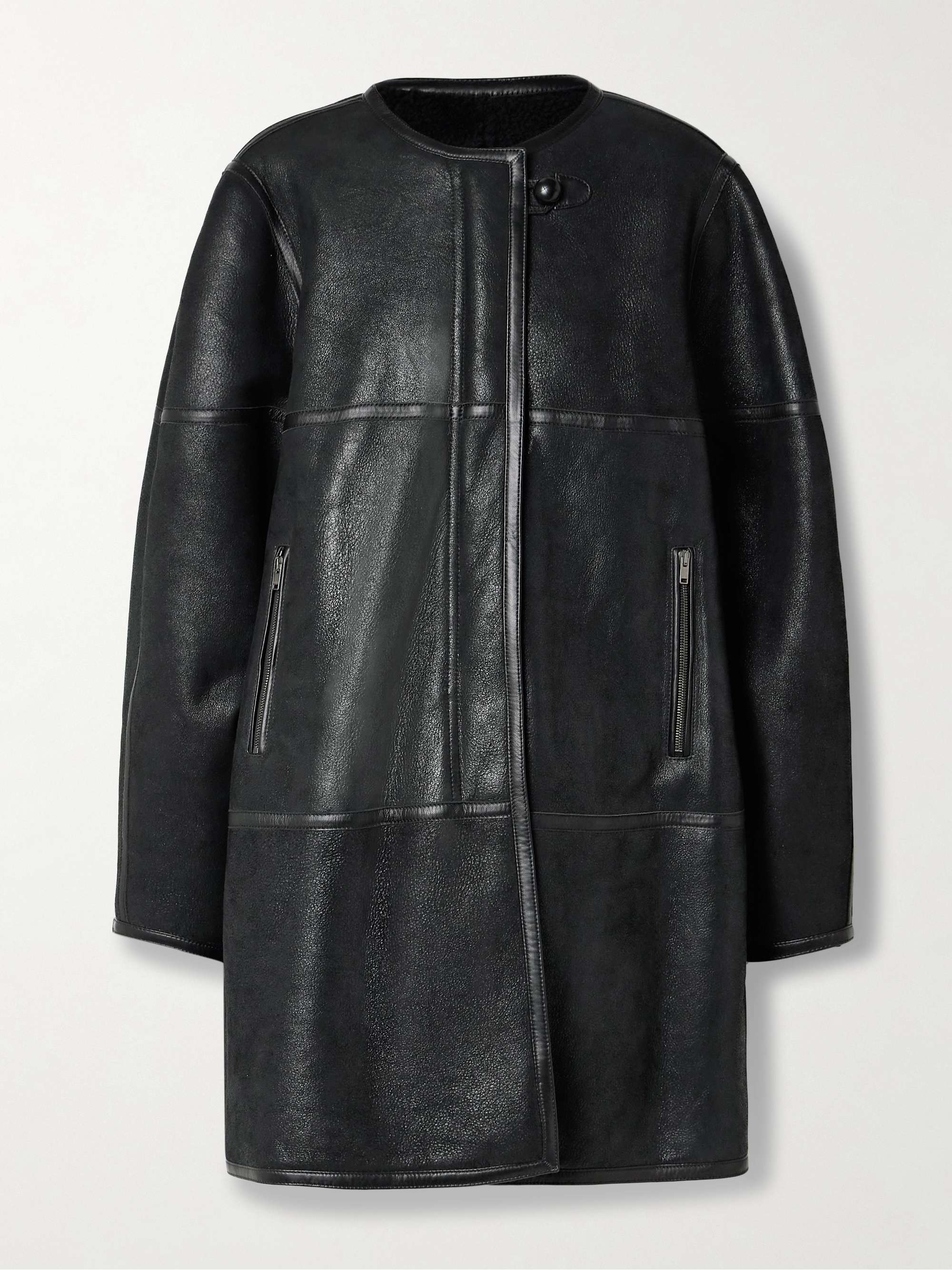 ISABEL MARANT Adael shearling coat | NET-A-PORTER
