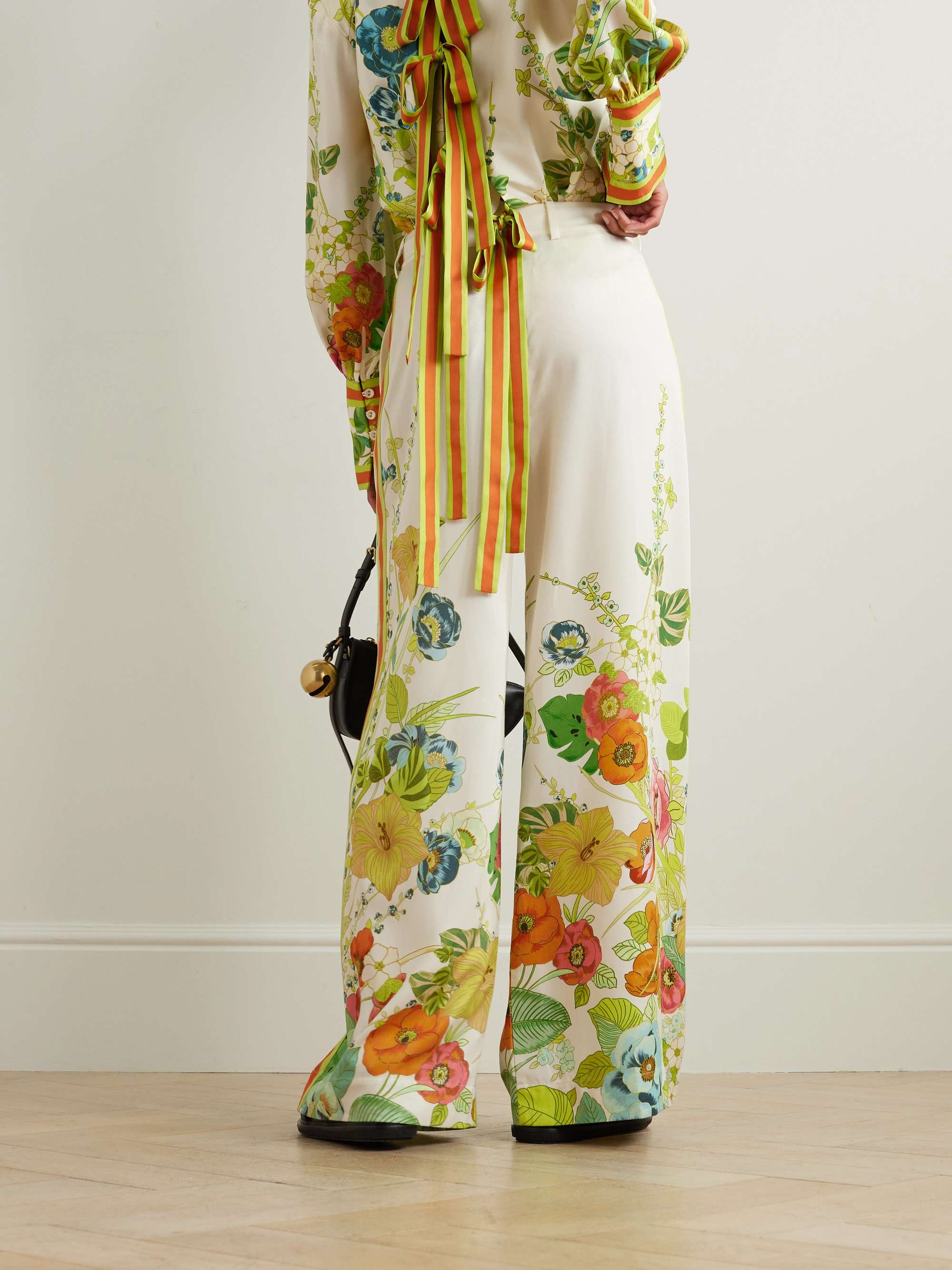ALÉMAIS Constance floral-print TENCEL™-twill wide-leg pants | NET-A-PORTER