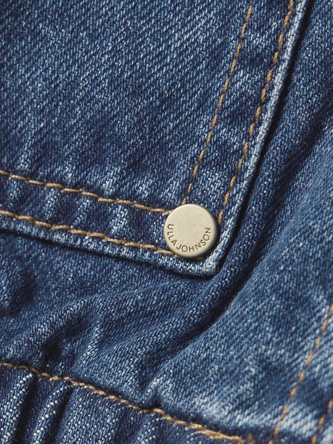 ULLA JOHNSON The Alessia cropped denim jacket | NET-A-PORTER