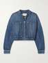 ULLA JOHNSON The Alessia cropped denim jacket | NET-A-PORTER