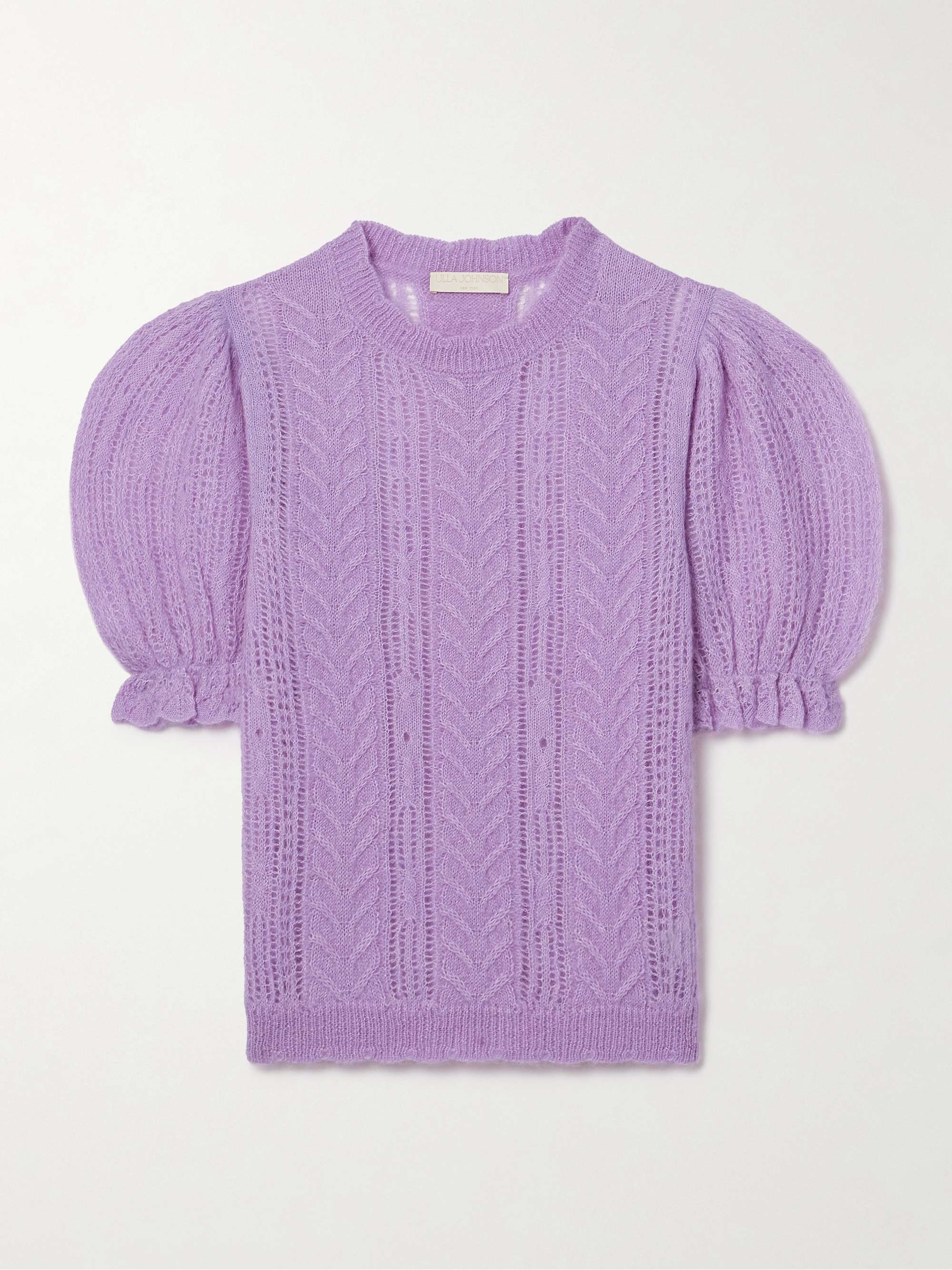 Mavis alpaca-blend sweater ULLA JOHNSON pour femme | NET-A-PORTER