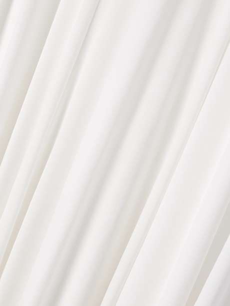 JACQUEMUS Spallina satin-trimmed stretch-crepe gown | NET-A-PORTER