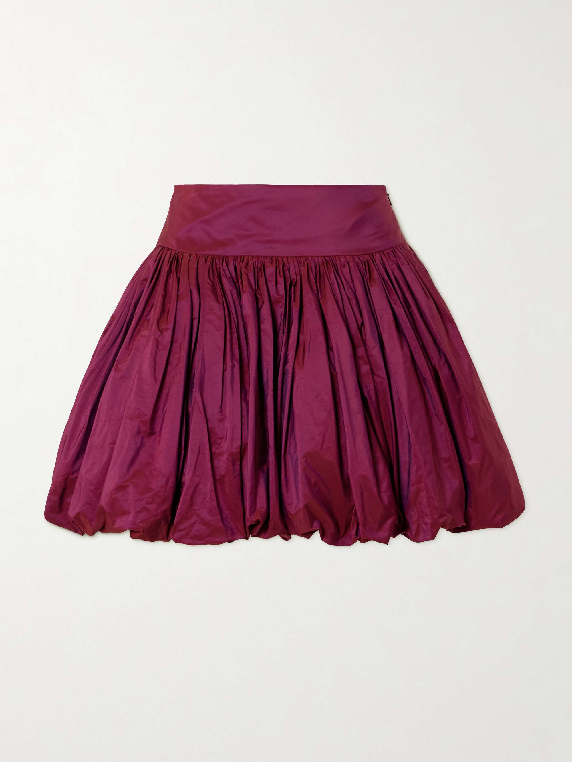 MOLLY GODDARD Wilder gathered taffeta mini skirt | NET-A-PORTER