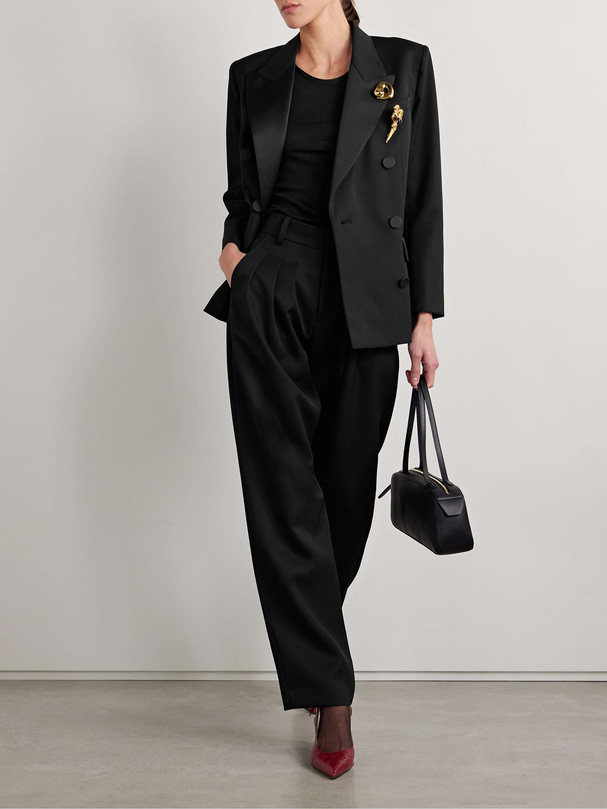 ISABEL MARANT Natalia double-breasted wool-twill blazer | NET-A-PORTER