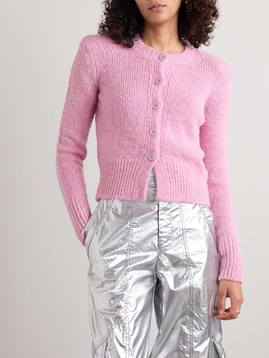 ISABEL MARANT Kathlen knitted bouclé cardigan | NET-A-PORTER