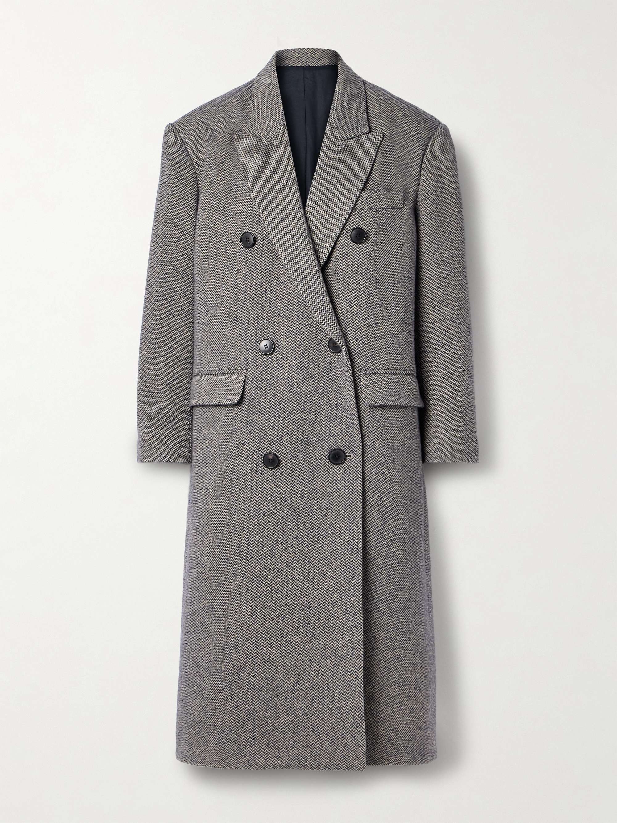Lexana double-breasted wool-blend coat MARANT ÉTOILE pour femme | NET-A ...