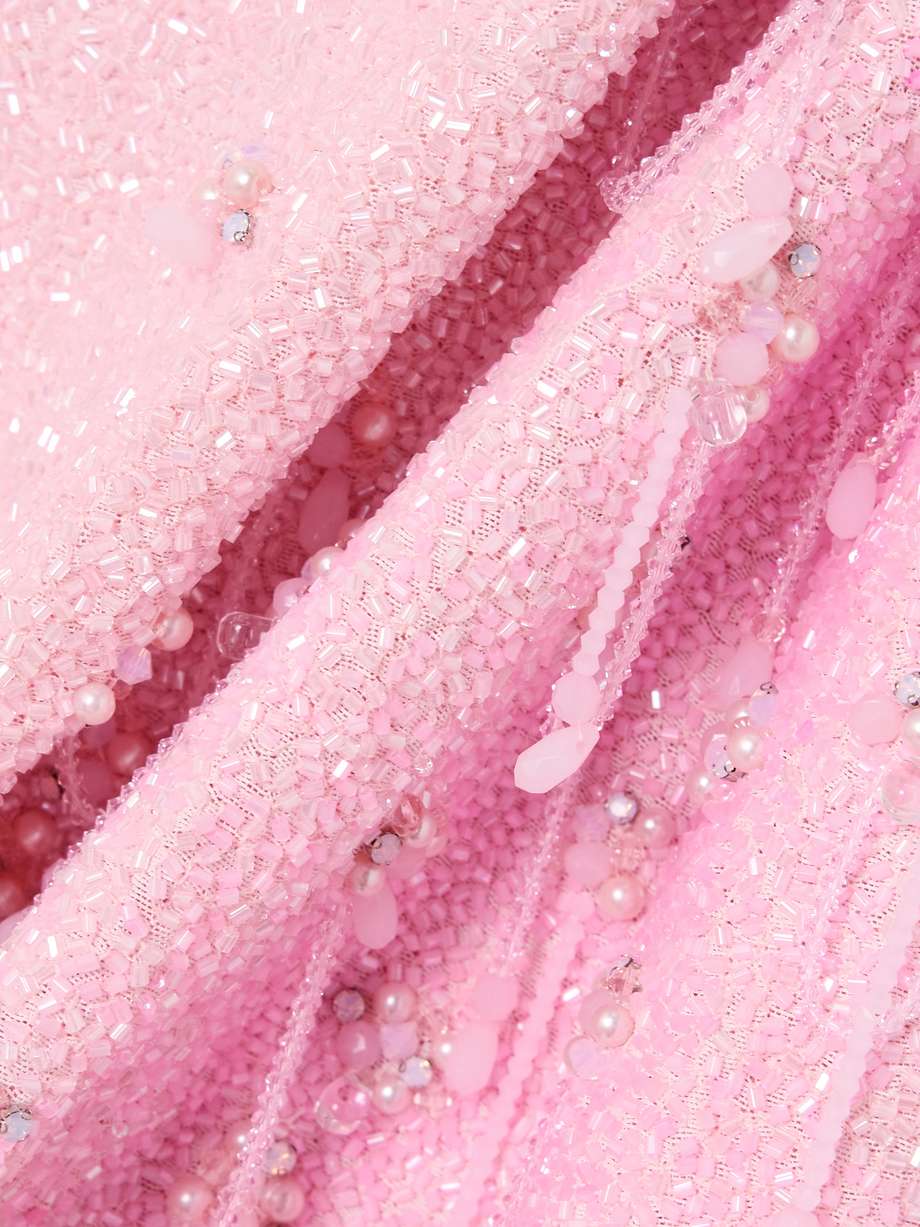 CLIO PEPPIATT Embellished stretch-mesh mini dress | NET-A-PORTER