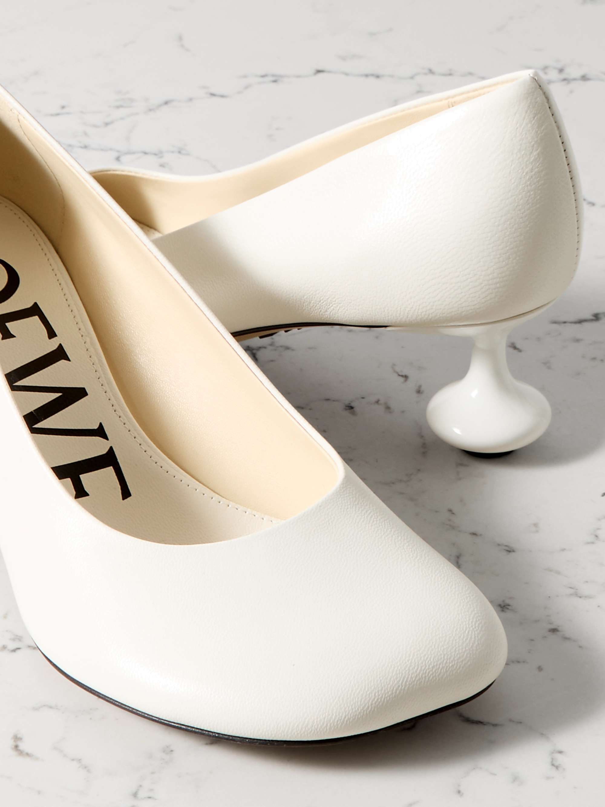 LOEWE Toy leather pumps | NET-A-PORTER