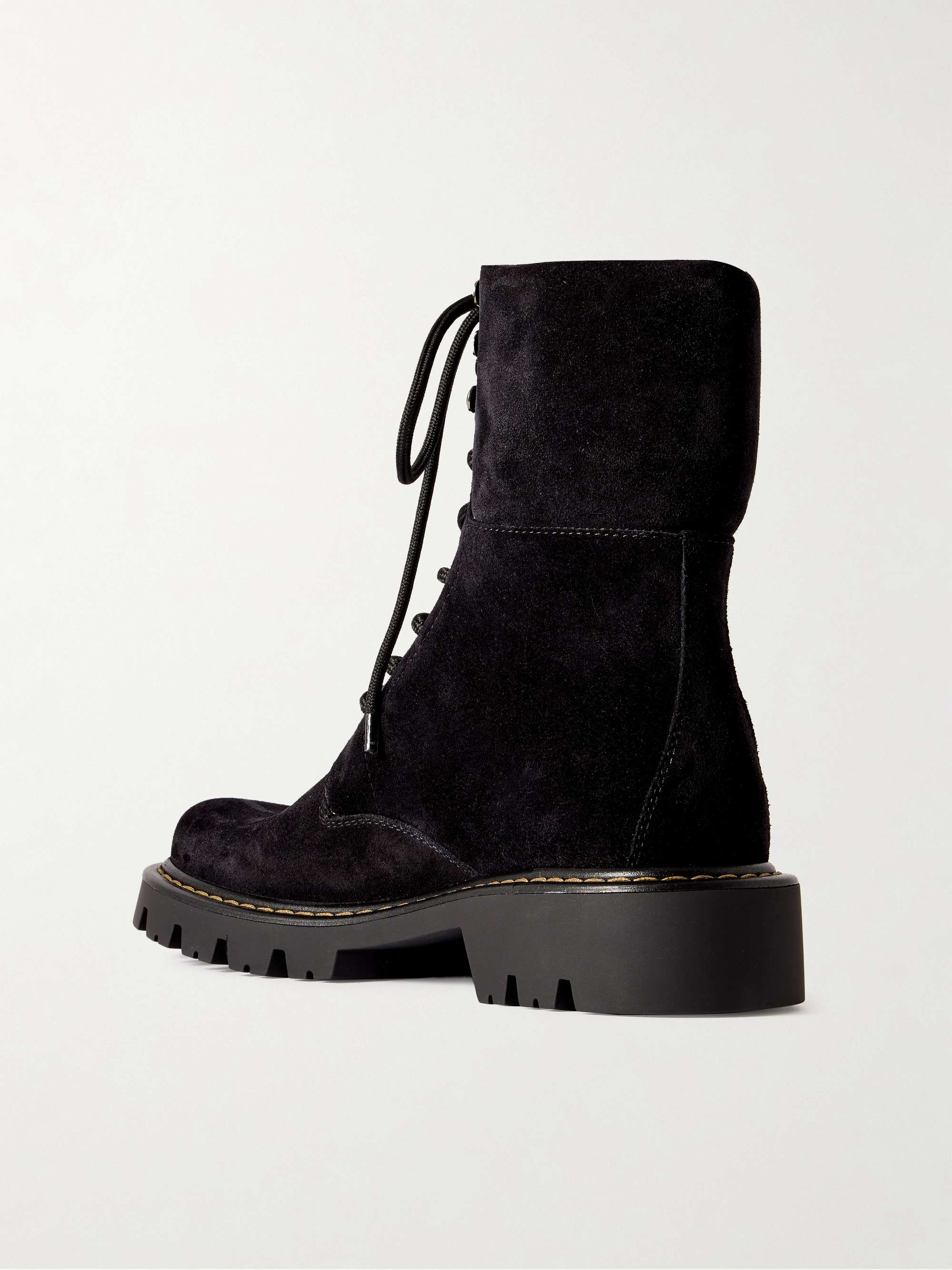 LOEWE Sierra suede ankle boots | NET-A-PORTER
