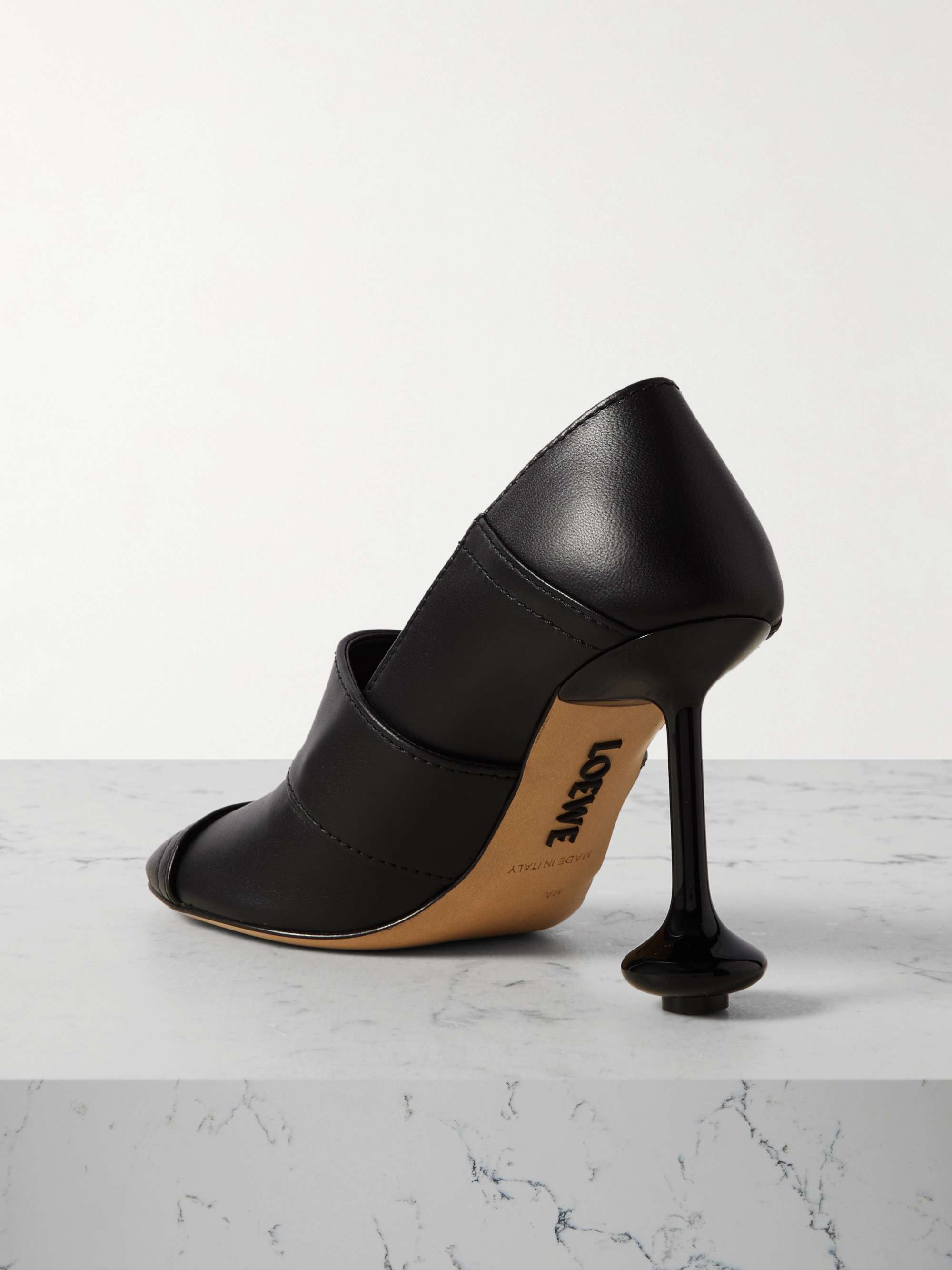 LOEWE Toy leather pumps | NET-A-PORTER