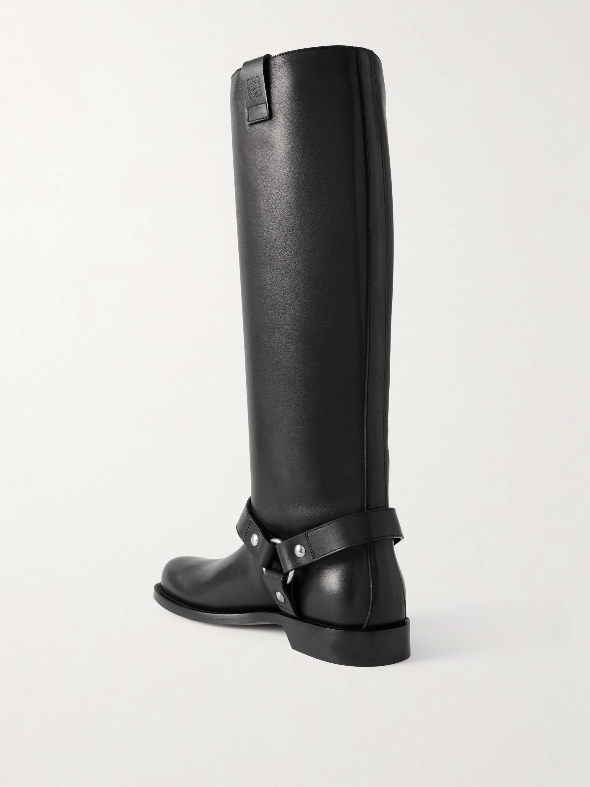 LOEWE Campo leather knee boots | NET-A-PORTER