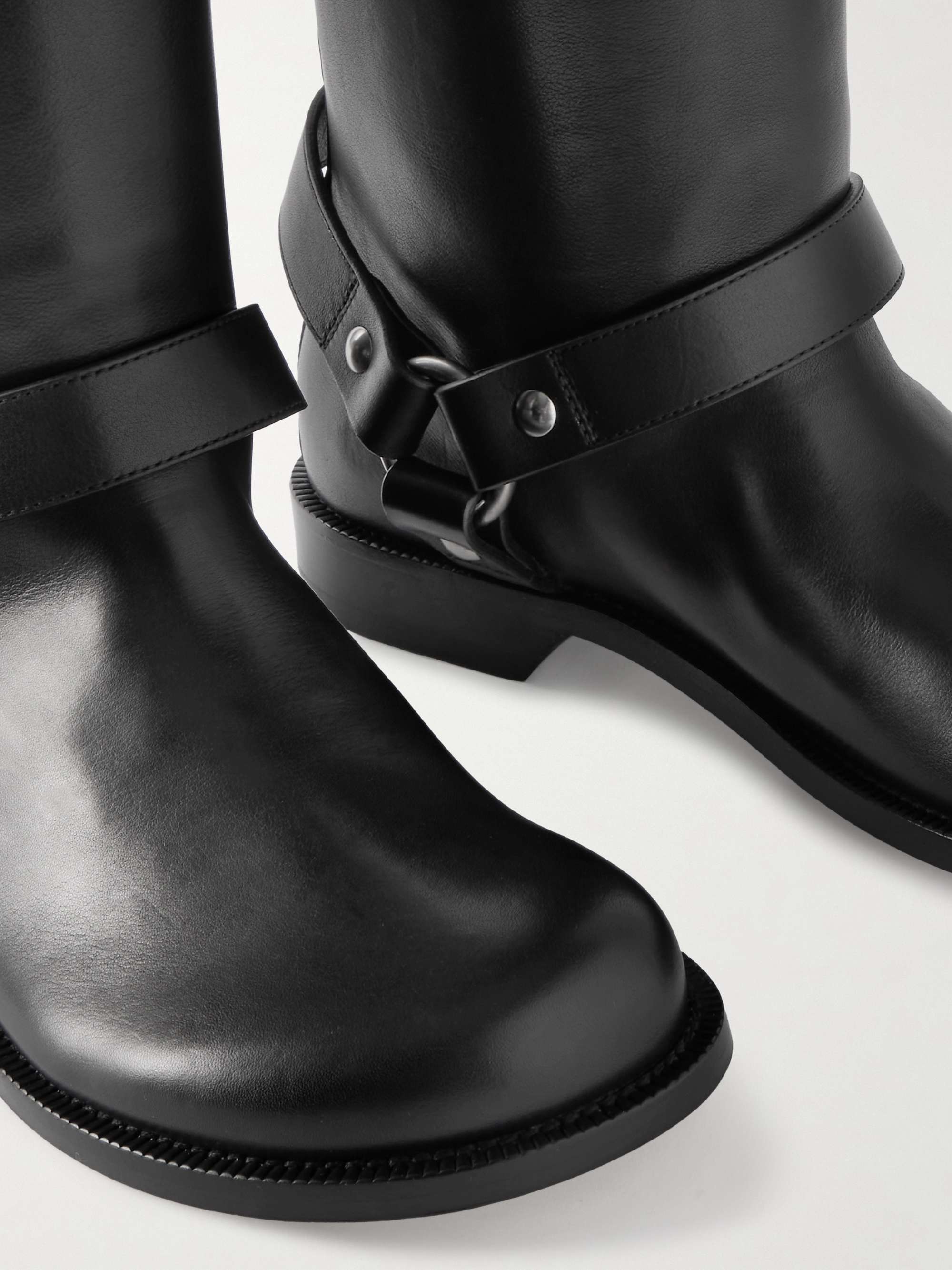 LOEWE Campo leather knee boots | NET-A-PORTER