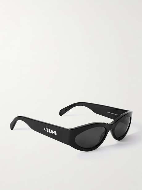 CELINE EYEWEAR Monochroms cat-eye acetate sunglasses | NET-A-PORTER