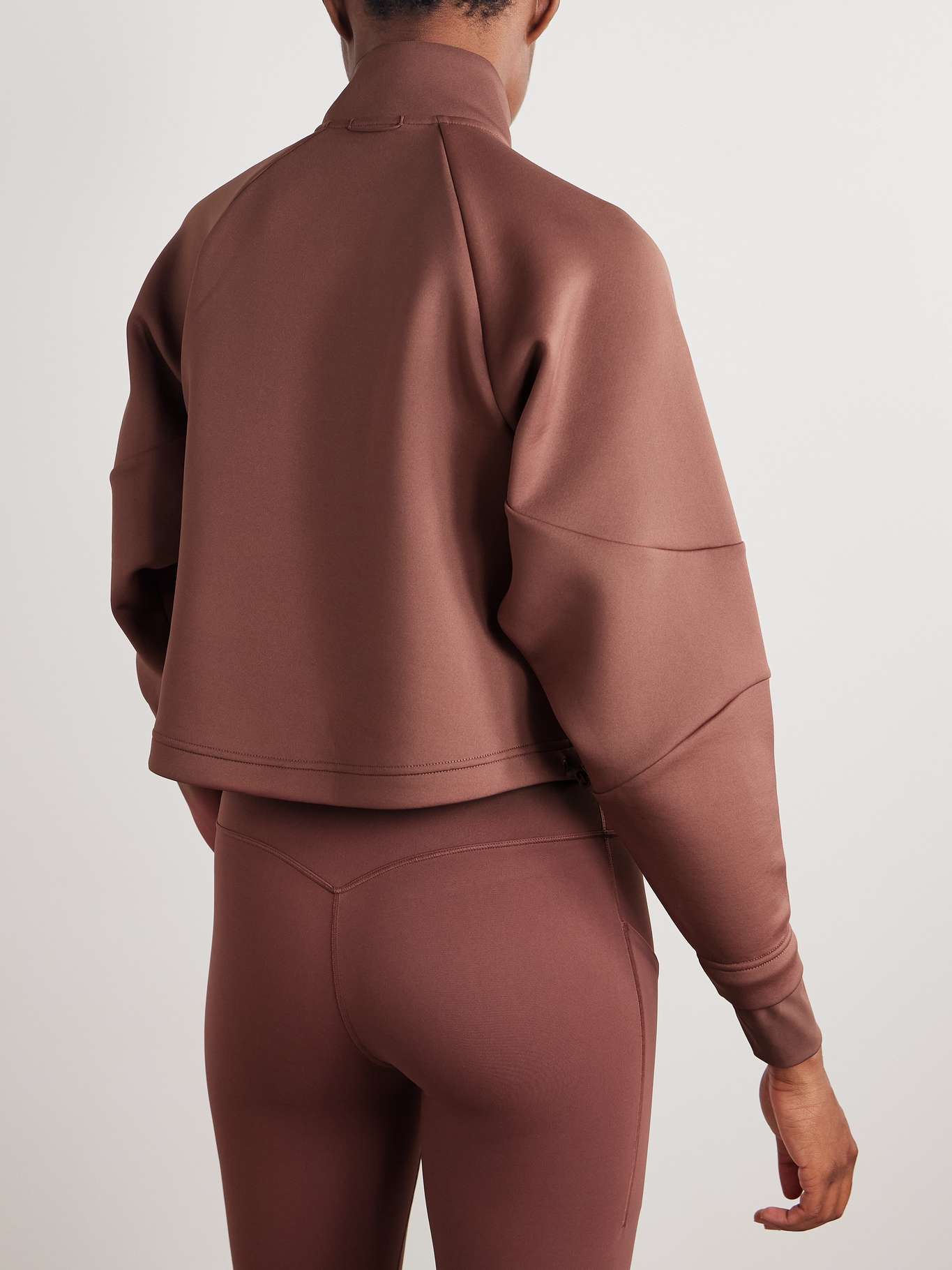 NIKE Prima cropped Dri-FIT half-zip sweatshirt | NET-A-PORTER