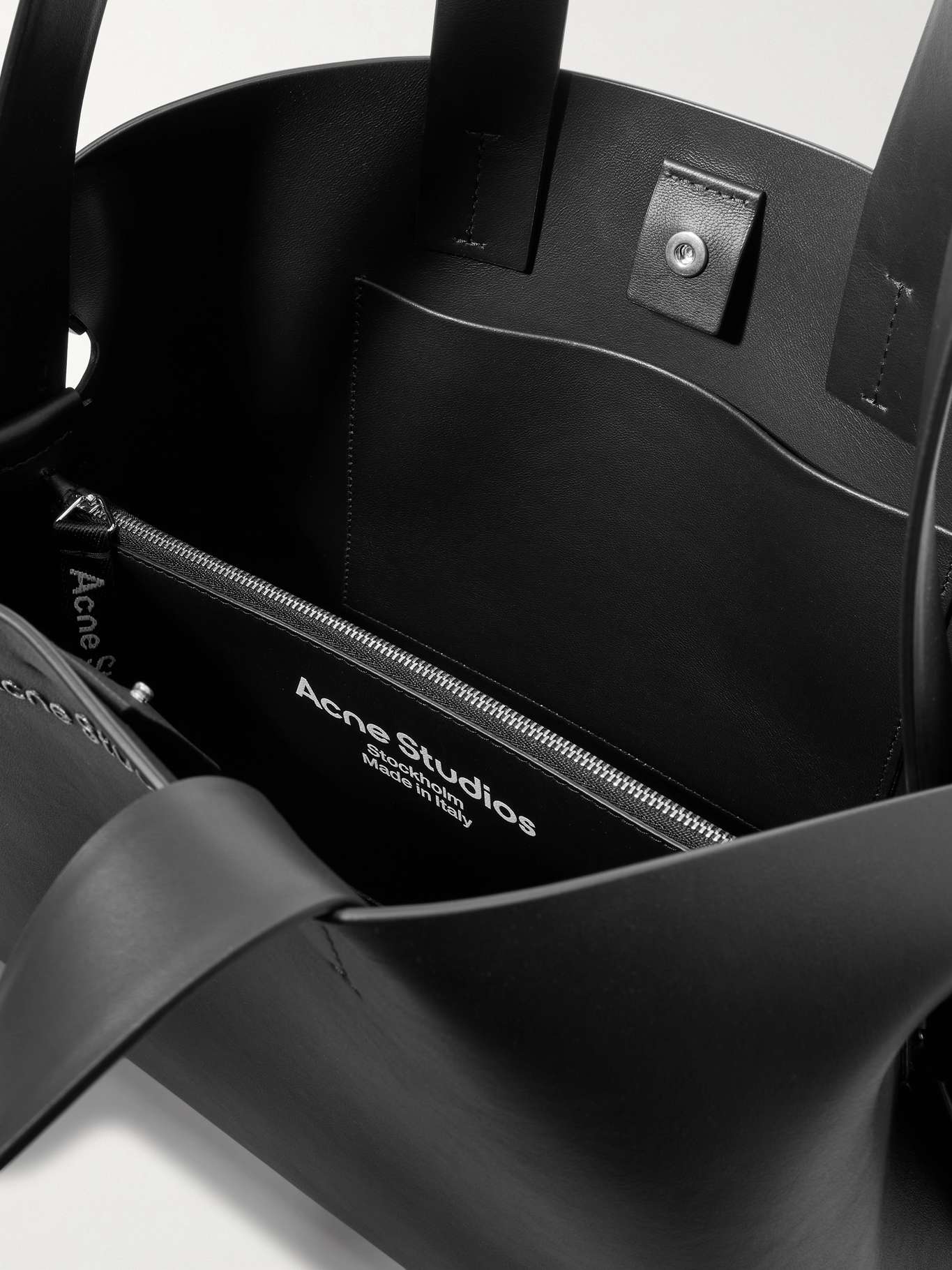 ACNE STUDIOS Musubi knotted leather tote | NET-A-PORTER