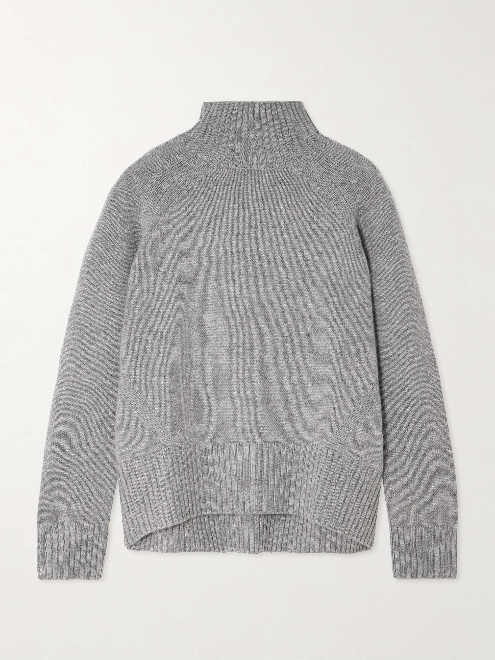 ALLUDE Wool and cashmere-blend sweater | NET-A-PORTER