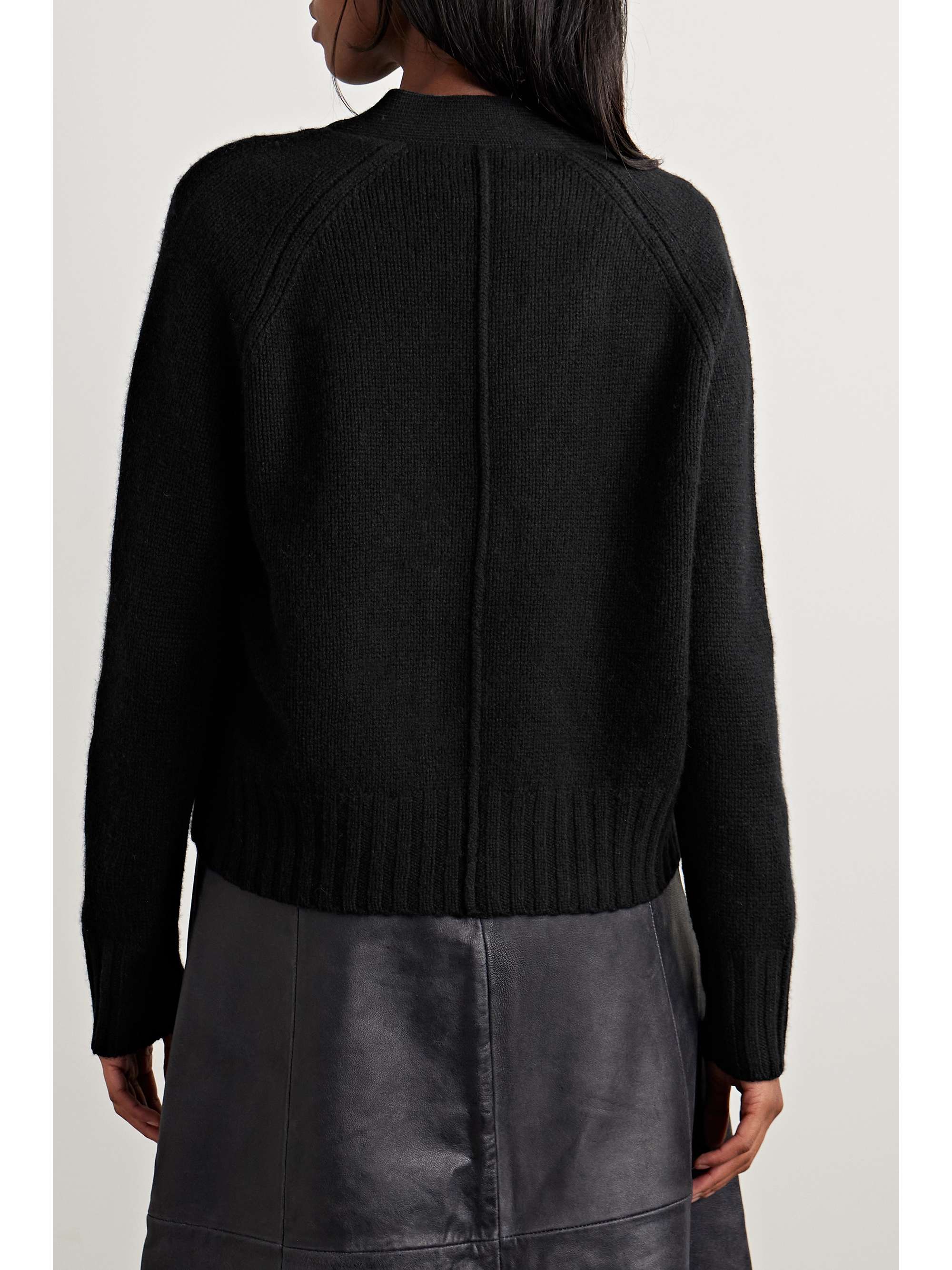 ALLUDE + NET SUSTAIN Wool and cashmere-blend cardigan | NET-A-PORTER