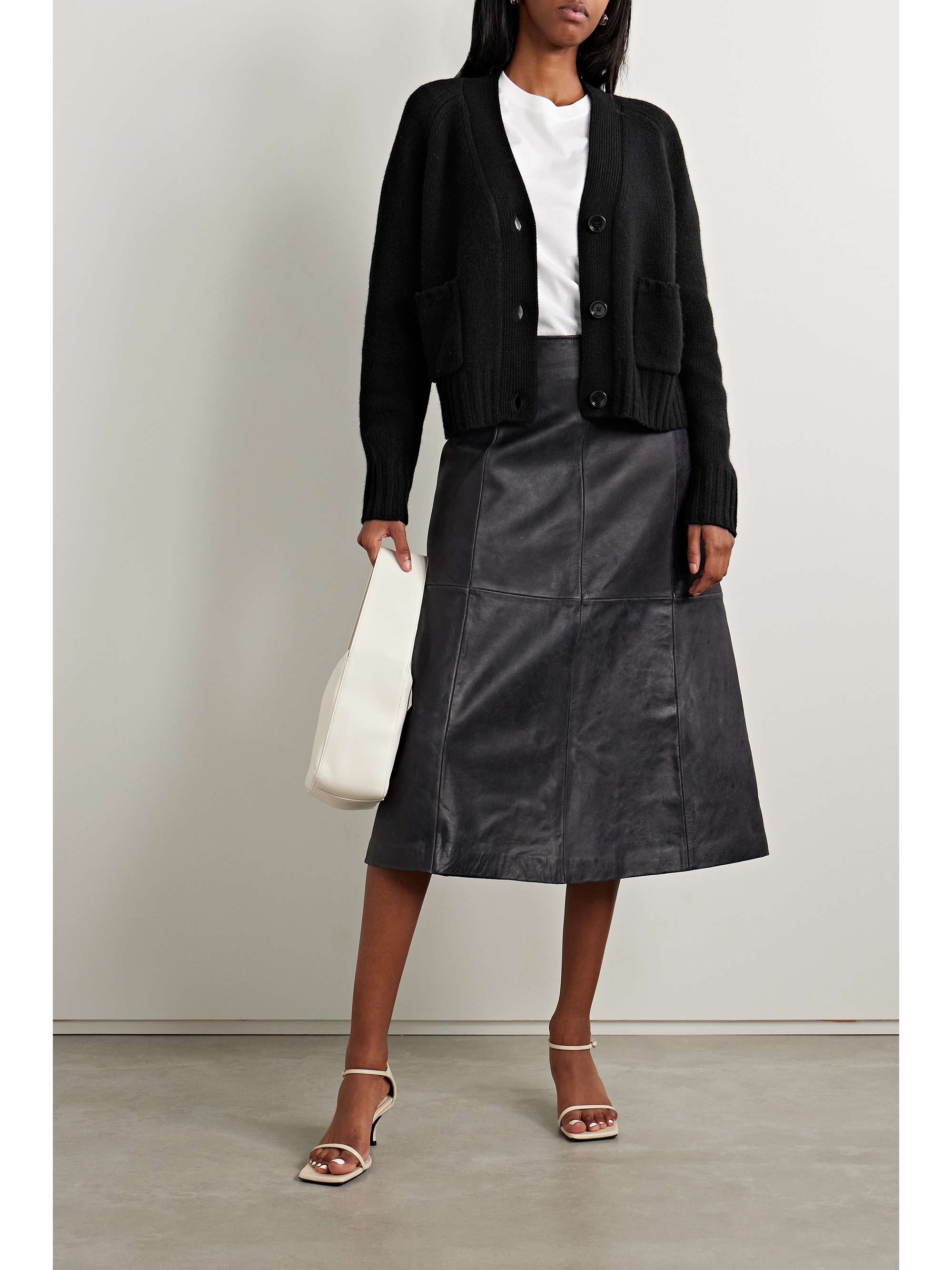 ALLUDE + NET SUSTAIN Wool and cashmere-blend cardigan | NET-A-PORTER