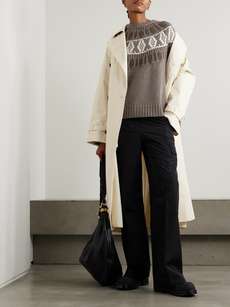 ARCH4 Jackson Fair Isle cashmere sweater | NET-A-PORTER