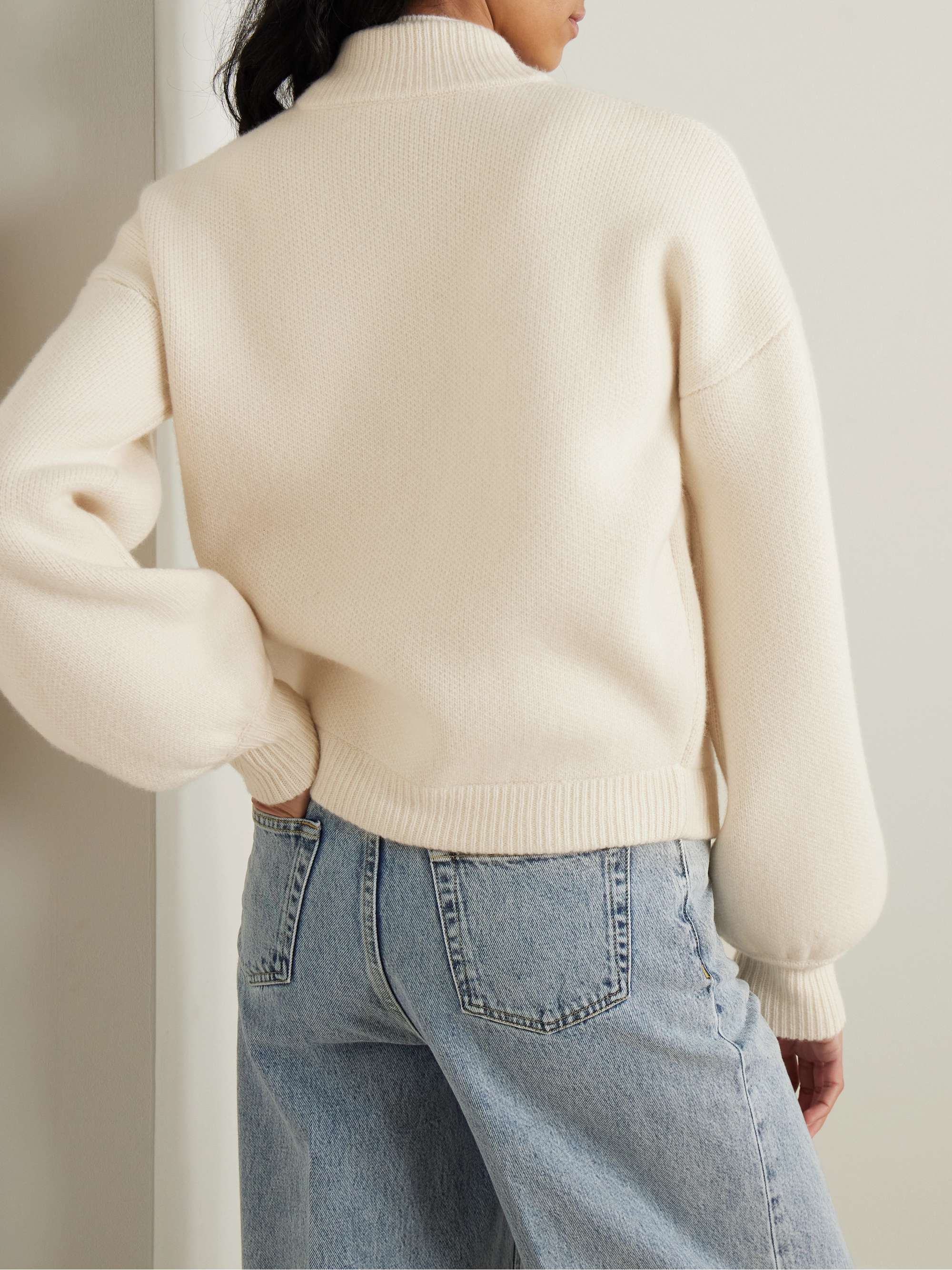 Ivory Carisle cashmere cardigan | ARCH4 | NET-A-PORTER