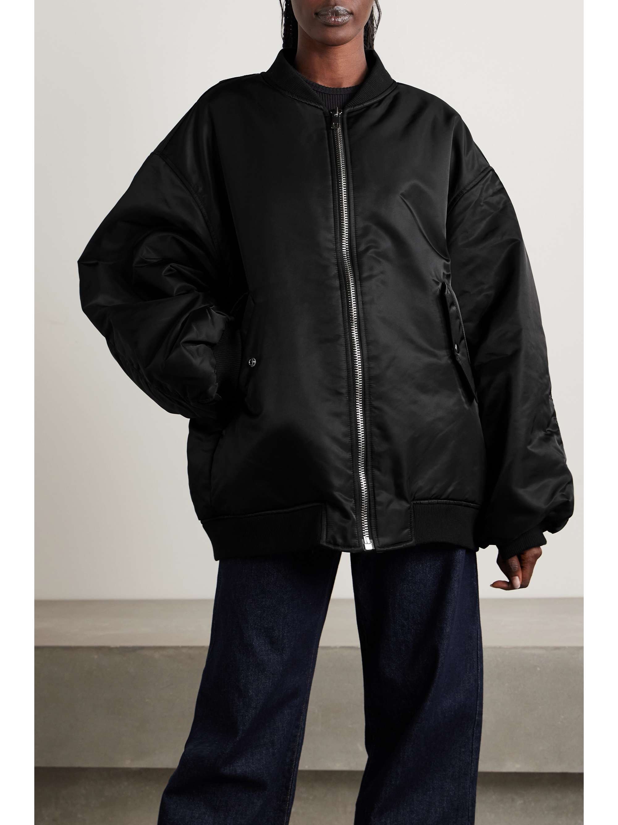 THE FRANKIE SHOP Astra shell bomber jacket | NET-A-PORTER