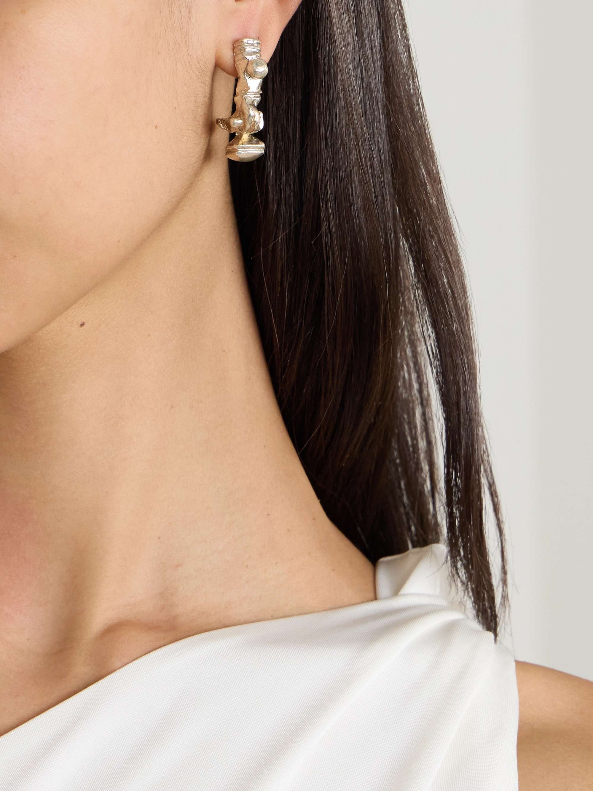 ALIGHIERI The Ancient Incantations recycled silver earrings | NET-A-PORTER