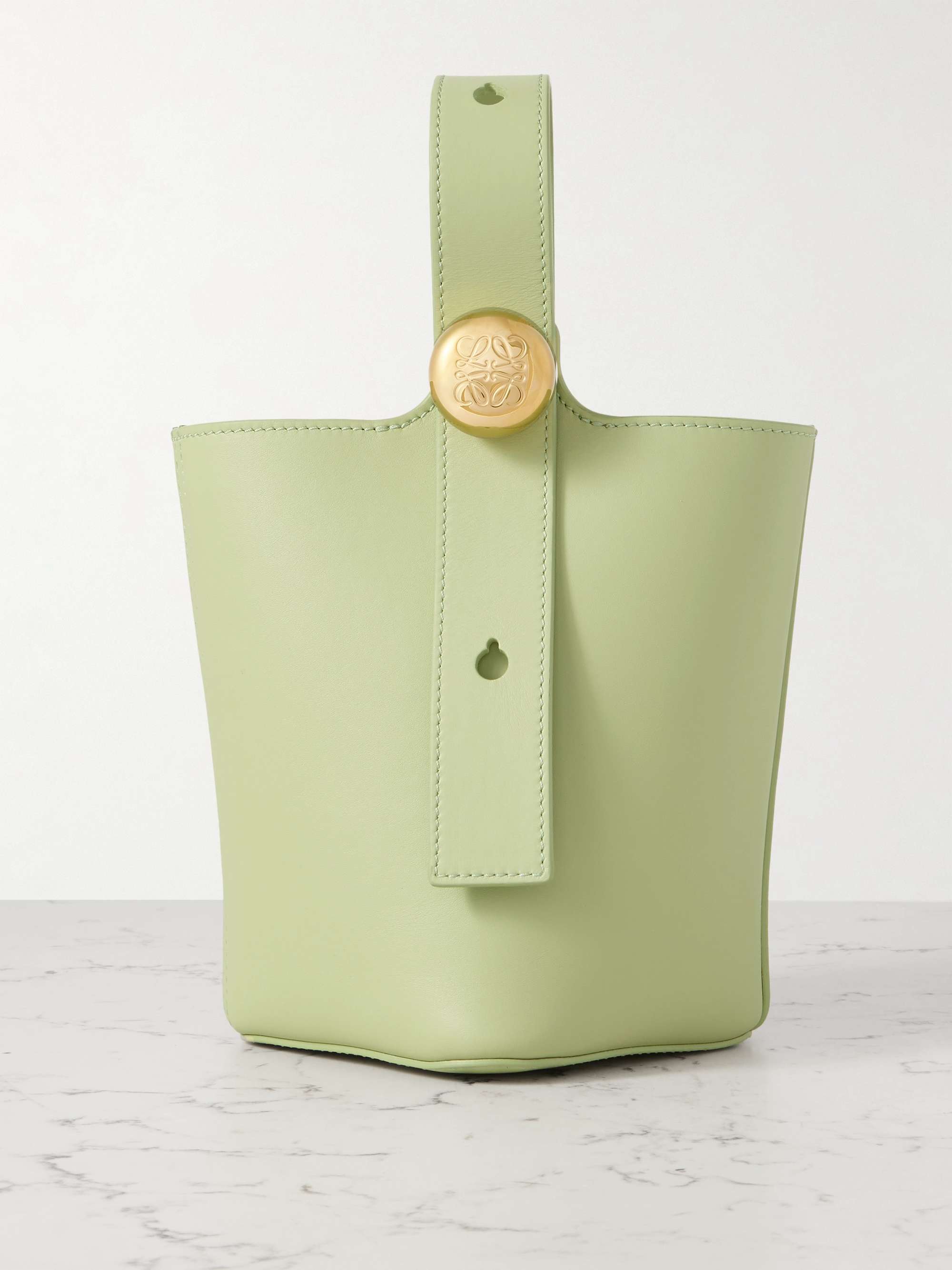 LOEWE Pebble mini leather tote | NET-A-PORTER