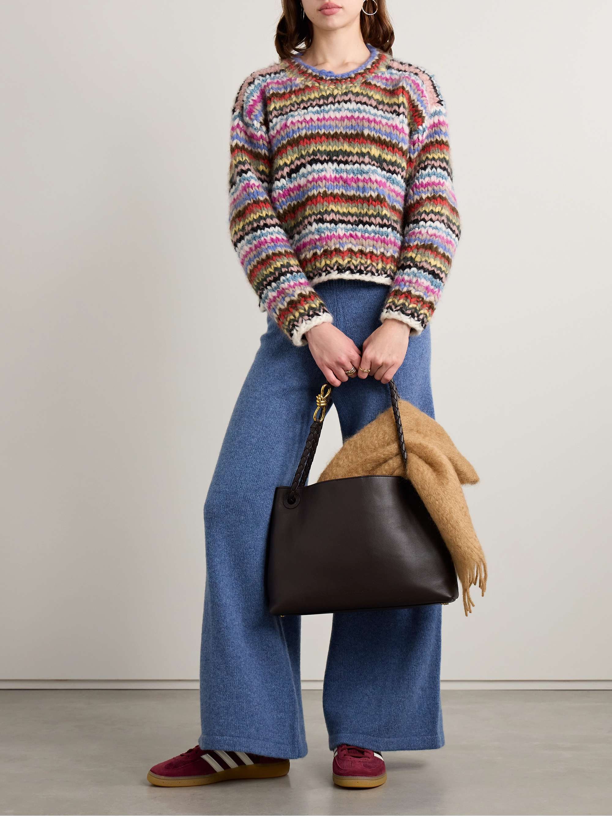 SUZIE KONDI Jooshi striped cashmere sweater | NET-A-PORTER