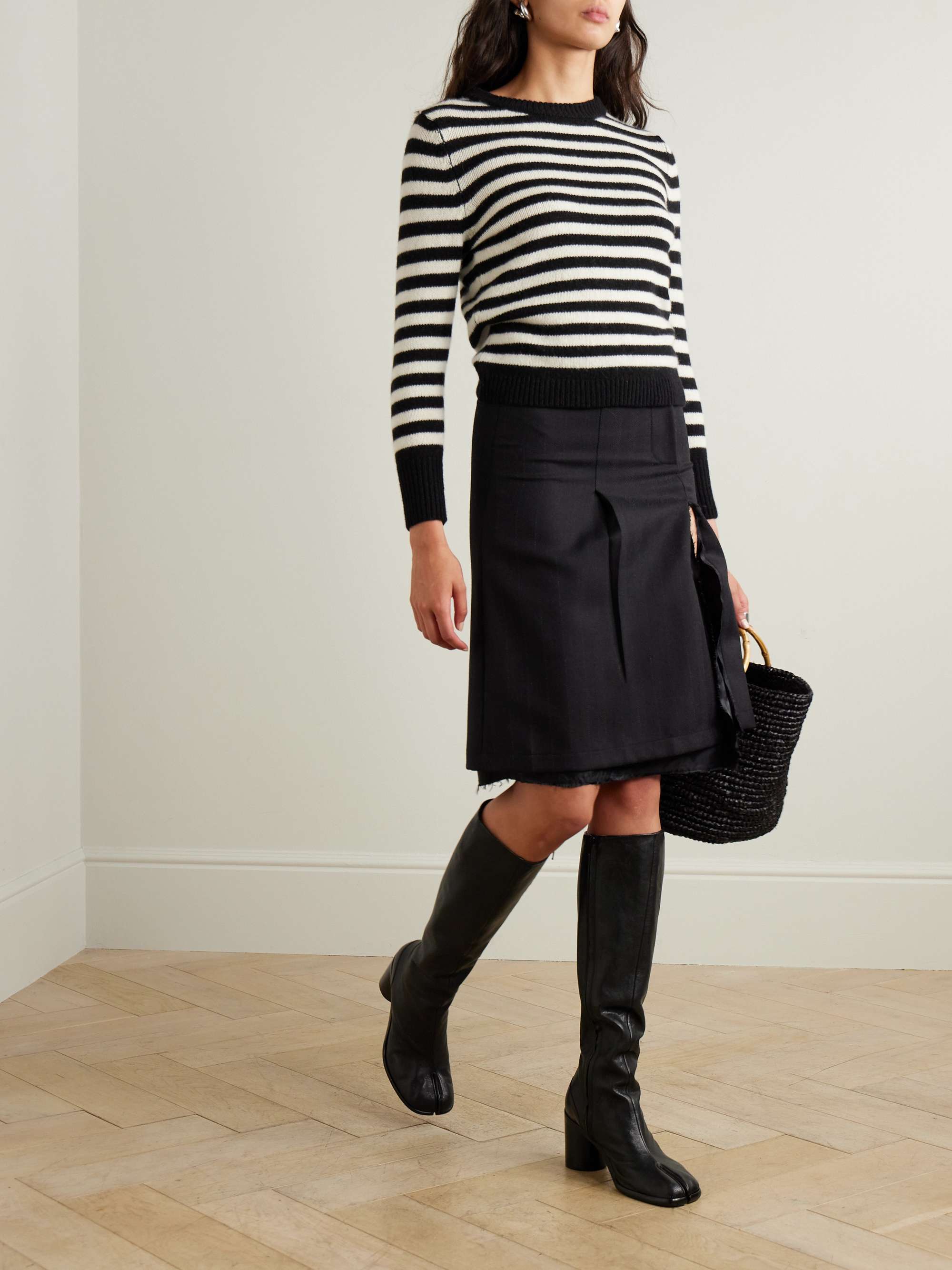 SUZIE KONDI Sarra striped cashmere sweater | NET-A-PORTER