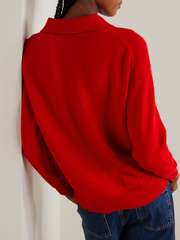 &DAUGHTER Edith wool polo sweater | NET-A-PORTER