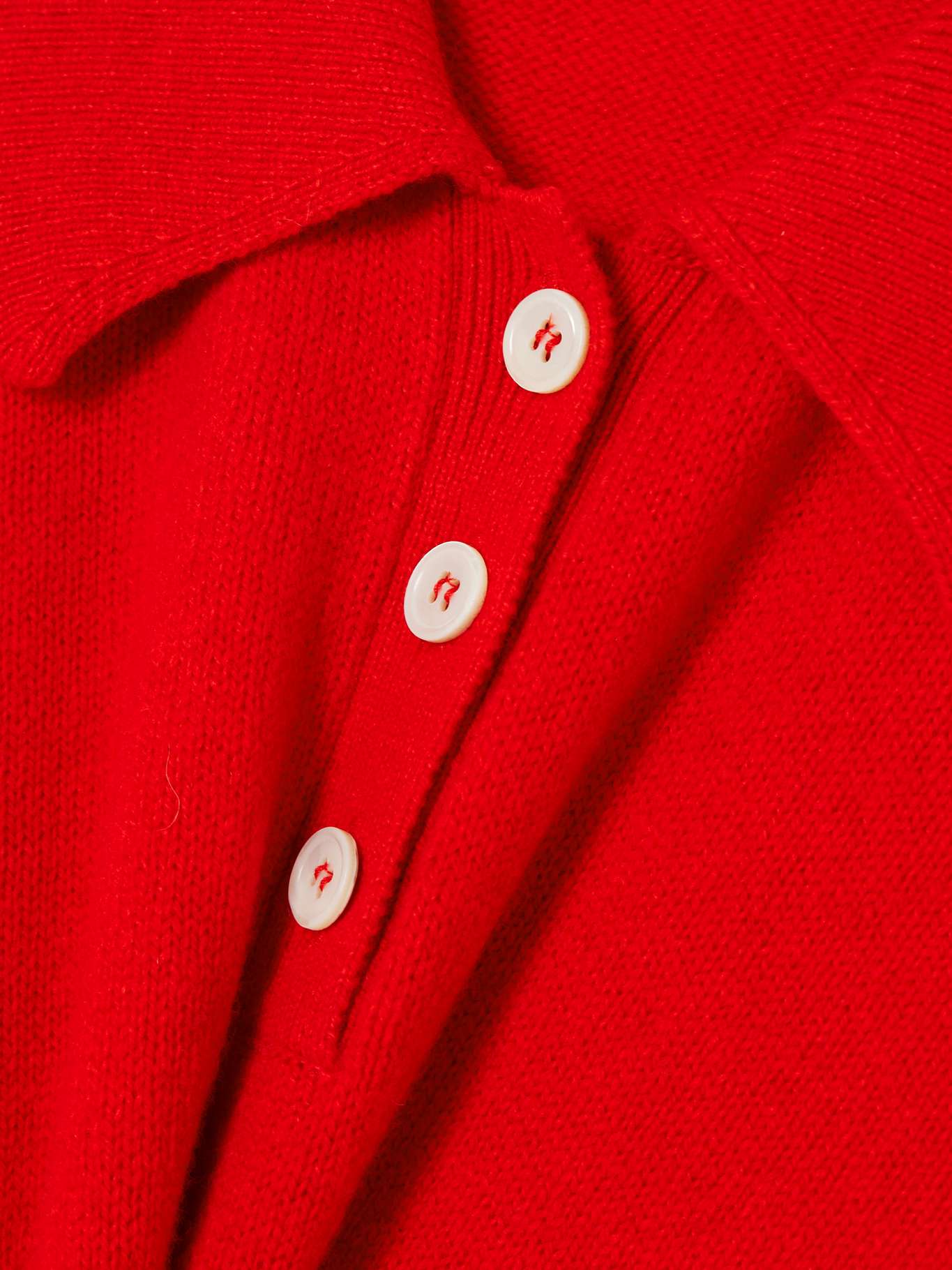 &DAUGHTER Edith wool polo sweater | NET-A-PORTER