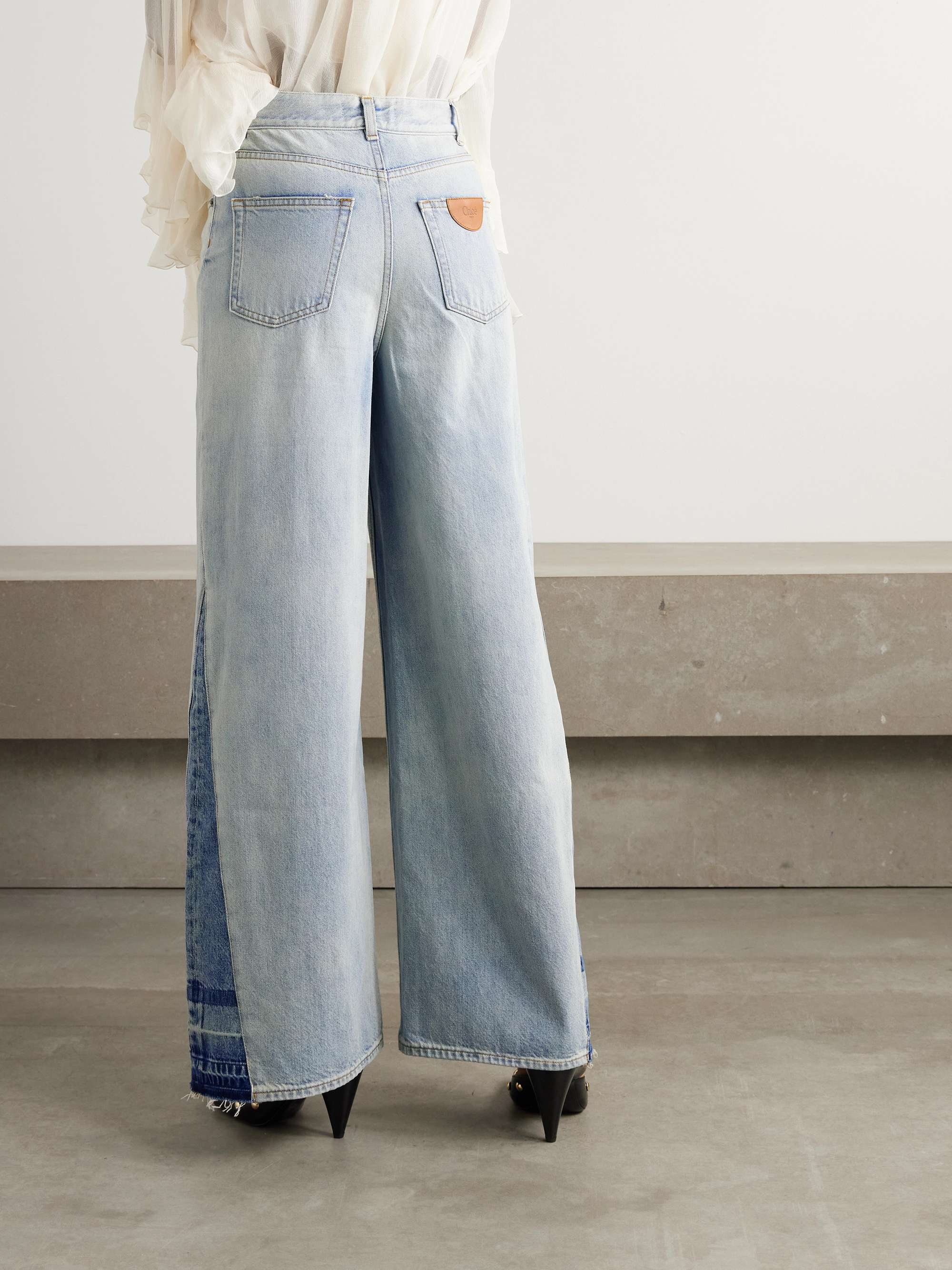 CHLOÉ High-rise wide-leg jeans | NET-A-PORTER