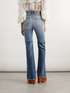 CHLOÉ Patchwork mid-rise flared jeans | NET-A-PORTER