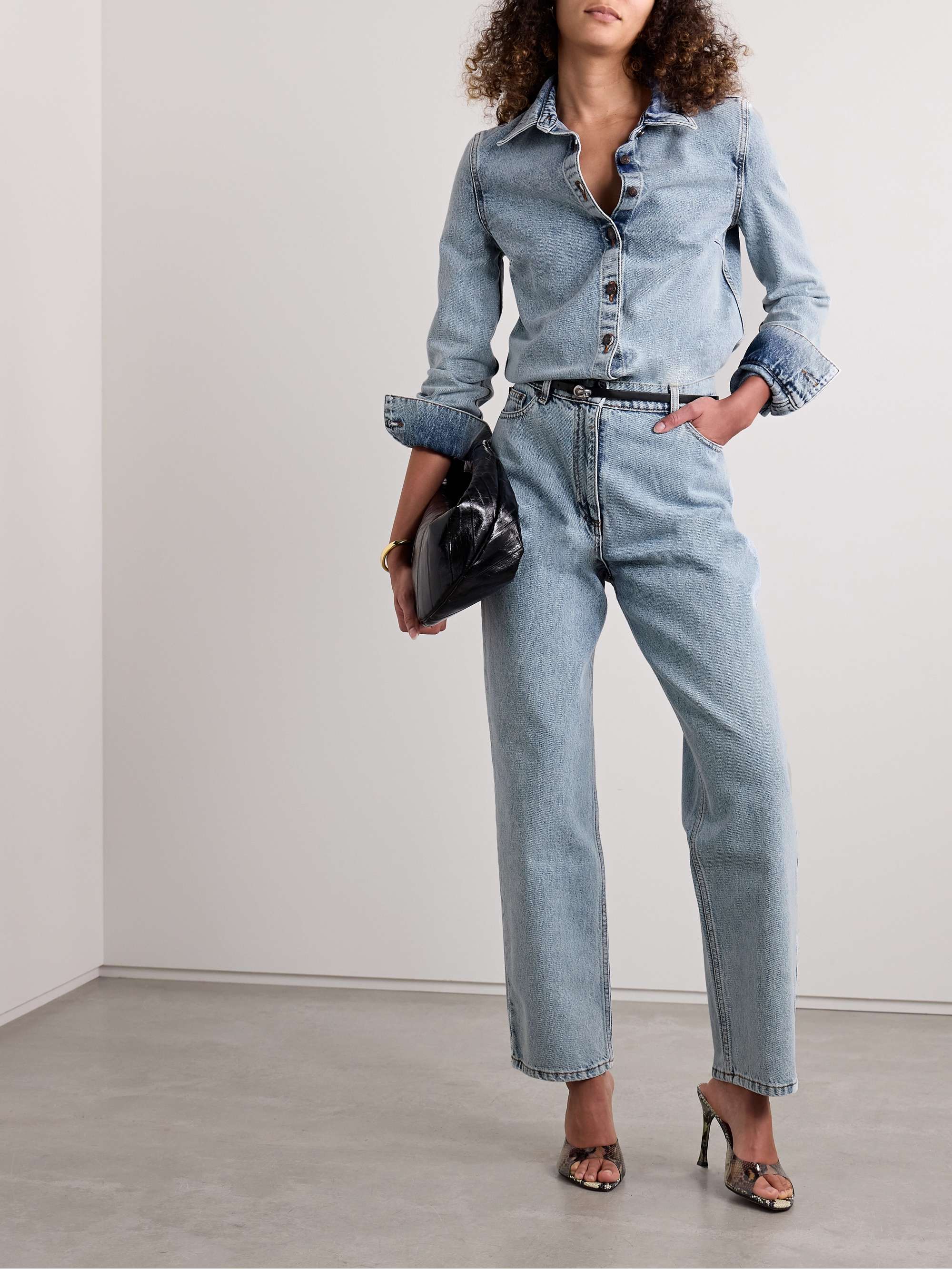 MAGDA BUTRYM Denim shirt | NET-A-PORTER