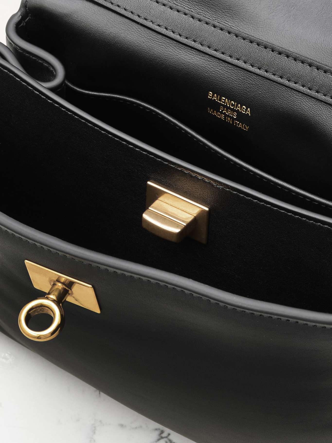 BALENCIAGA Rodeo mini leather tote | NET-A-PORTER