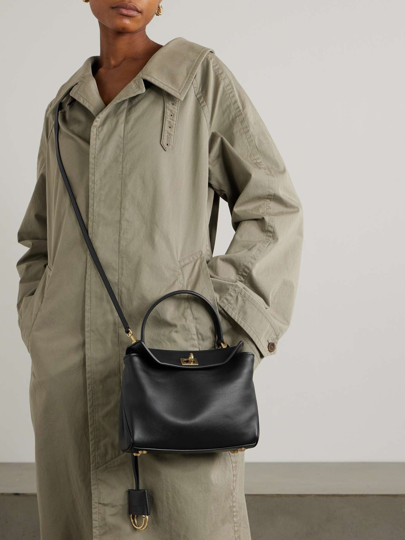 BALENCIAGA Rodeo mini leather tote | NET-A-PORTER