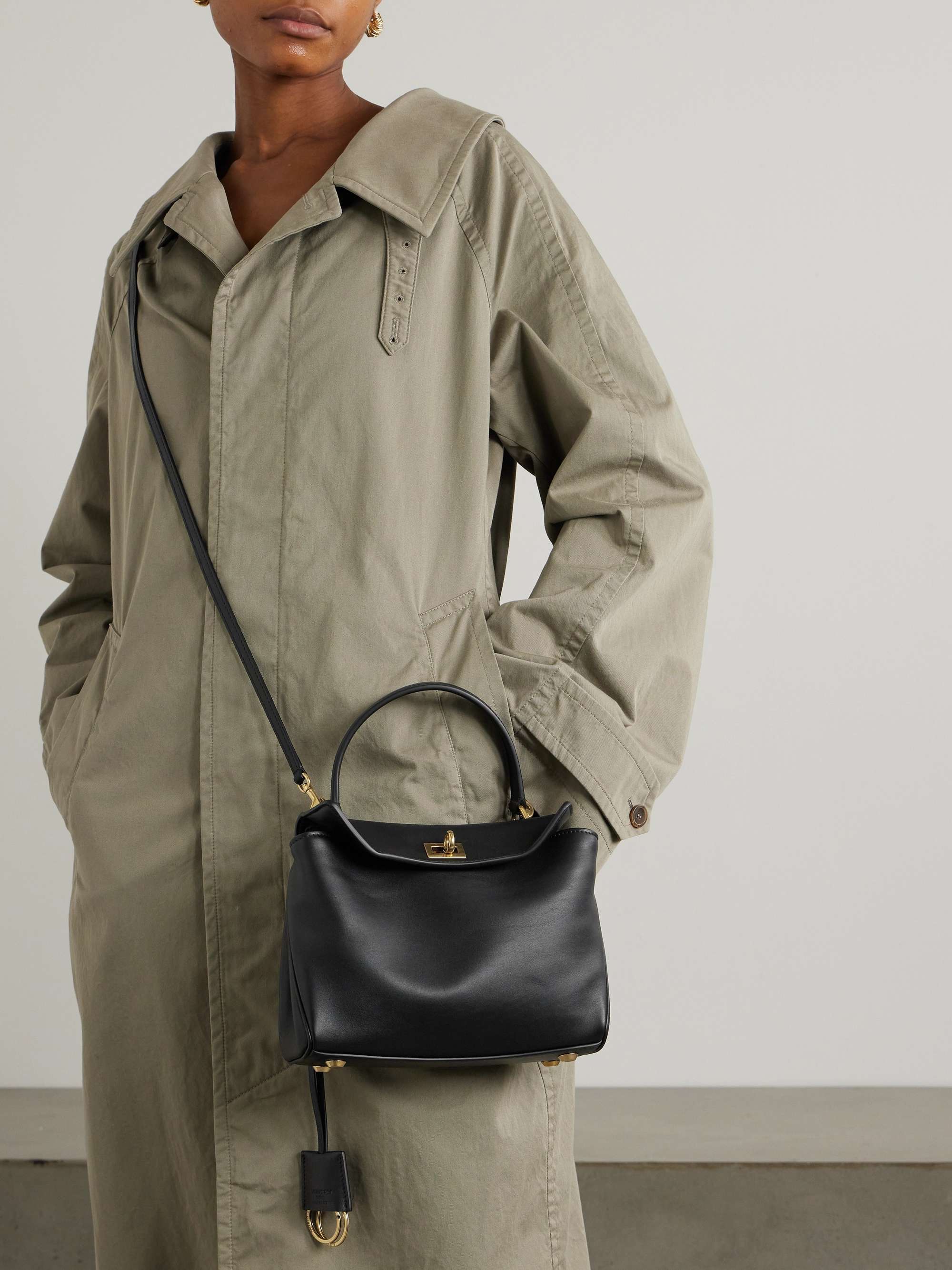 BALENCIAGA Rodeo mini leather tote | NET-A-PORTER