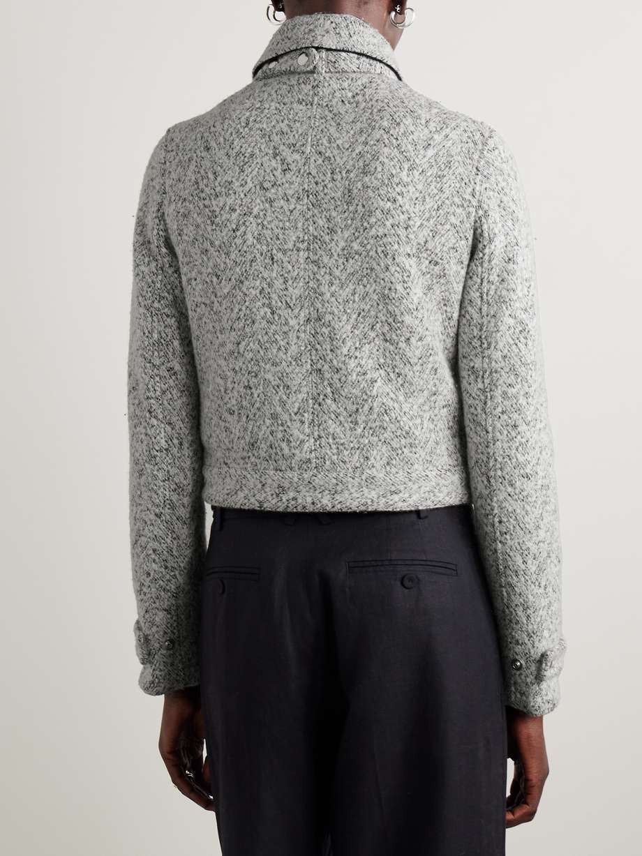 PROENZA SCHOULER Rivers bouclé-tweed jacket | NET-A-PORTER