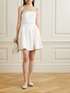 SELF-PORTRAIT Strapless lace mini dress | NET-A-PORTER